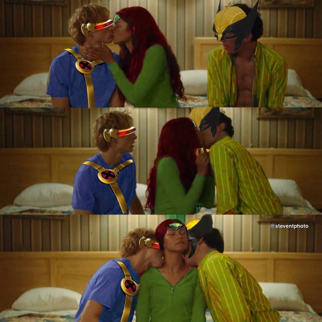 That's an original way to solve a love triangle | Scrolller