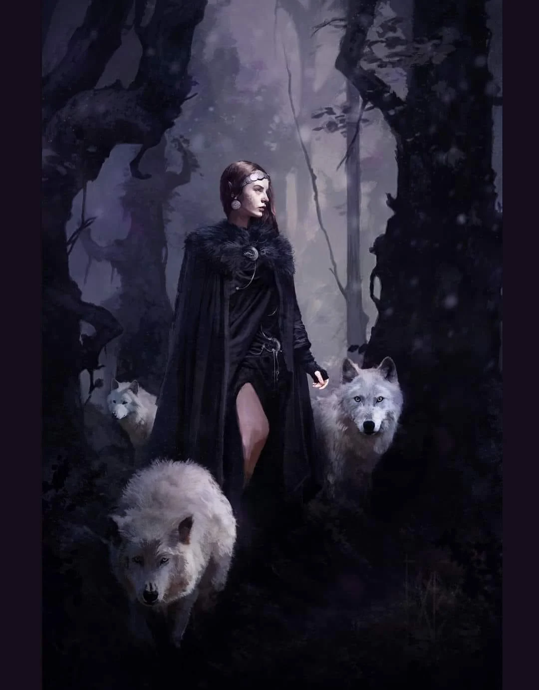 Shepherd of the Black Wood, Digital, Xavier Beaudlet, 2023. | Scrolller