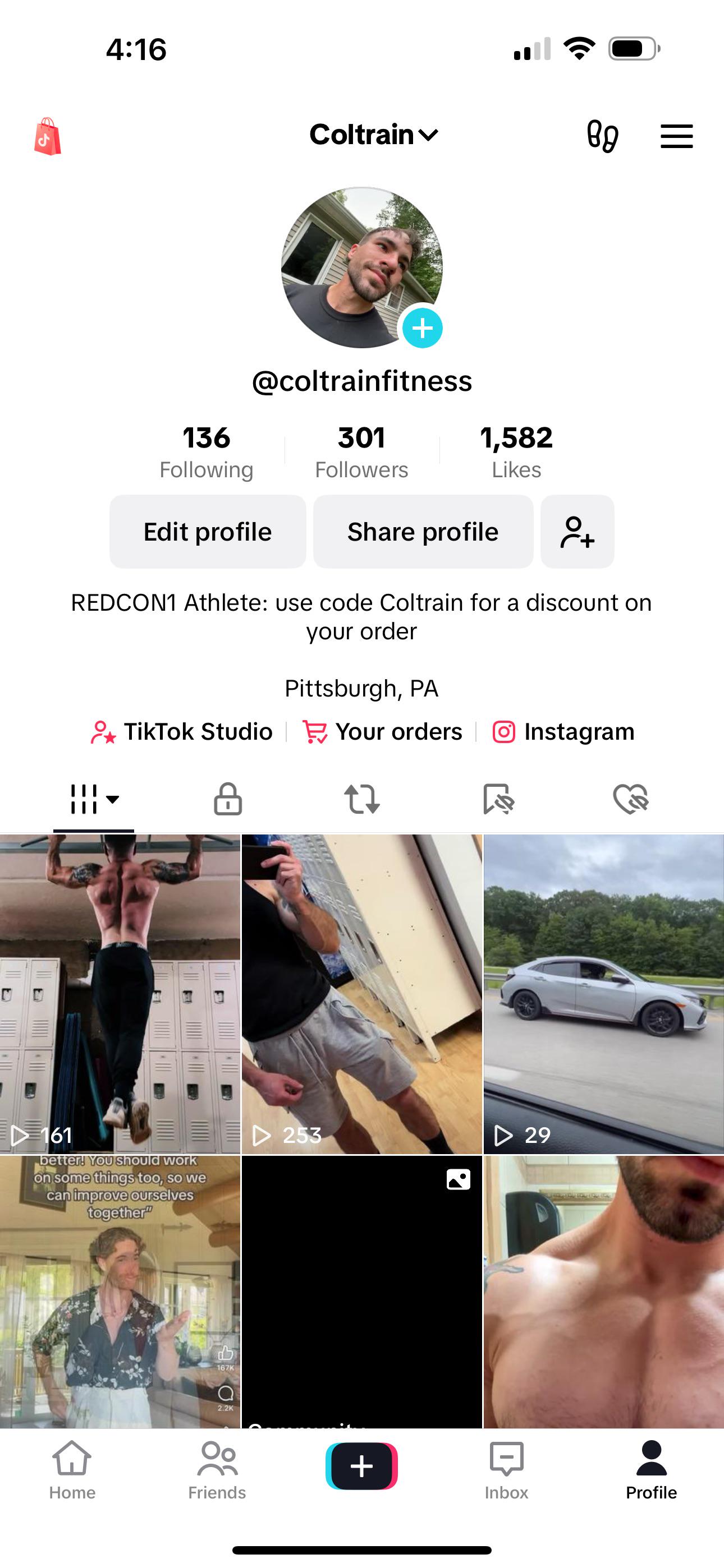 Help growing my fitness account | Scrolller