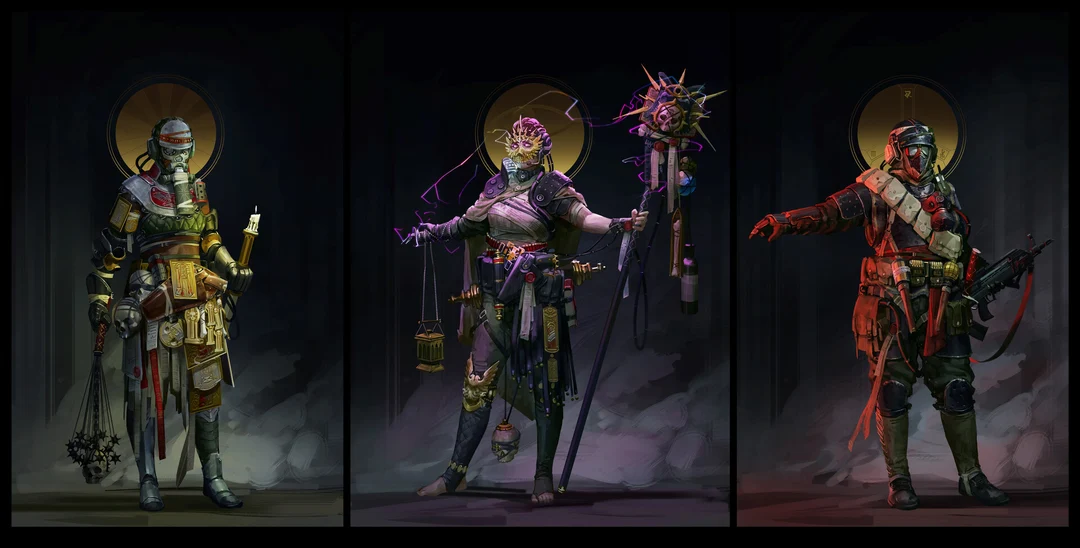 Imperial Zealot, Psyker & Guardsman by Dwayne Dorect | Scrolller