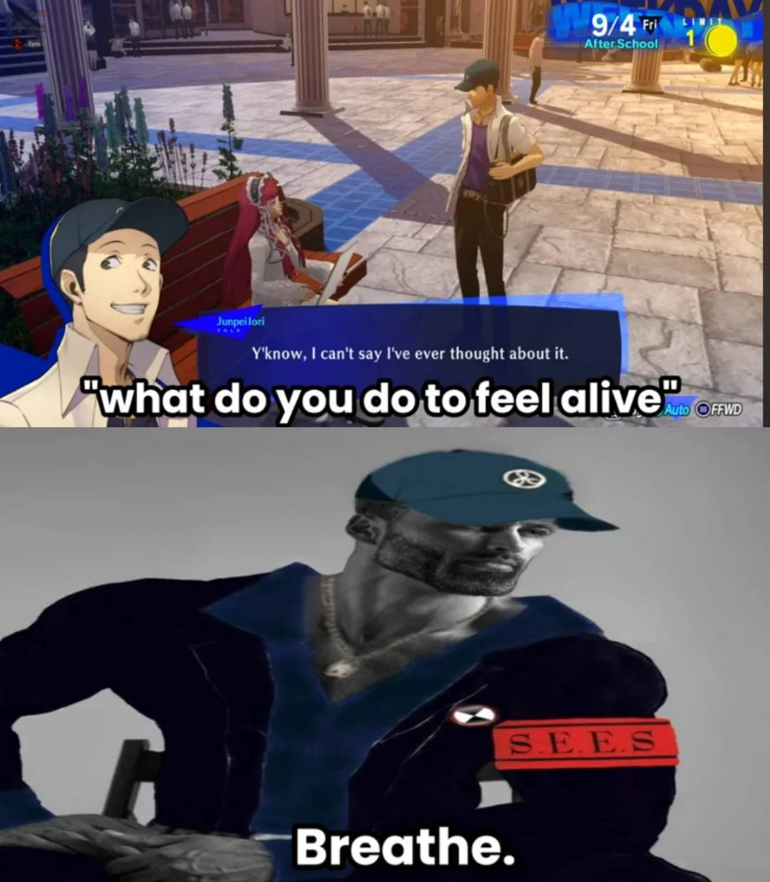 Didn't know Junpei had the sauce like that. | Scrolller