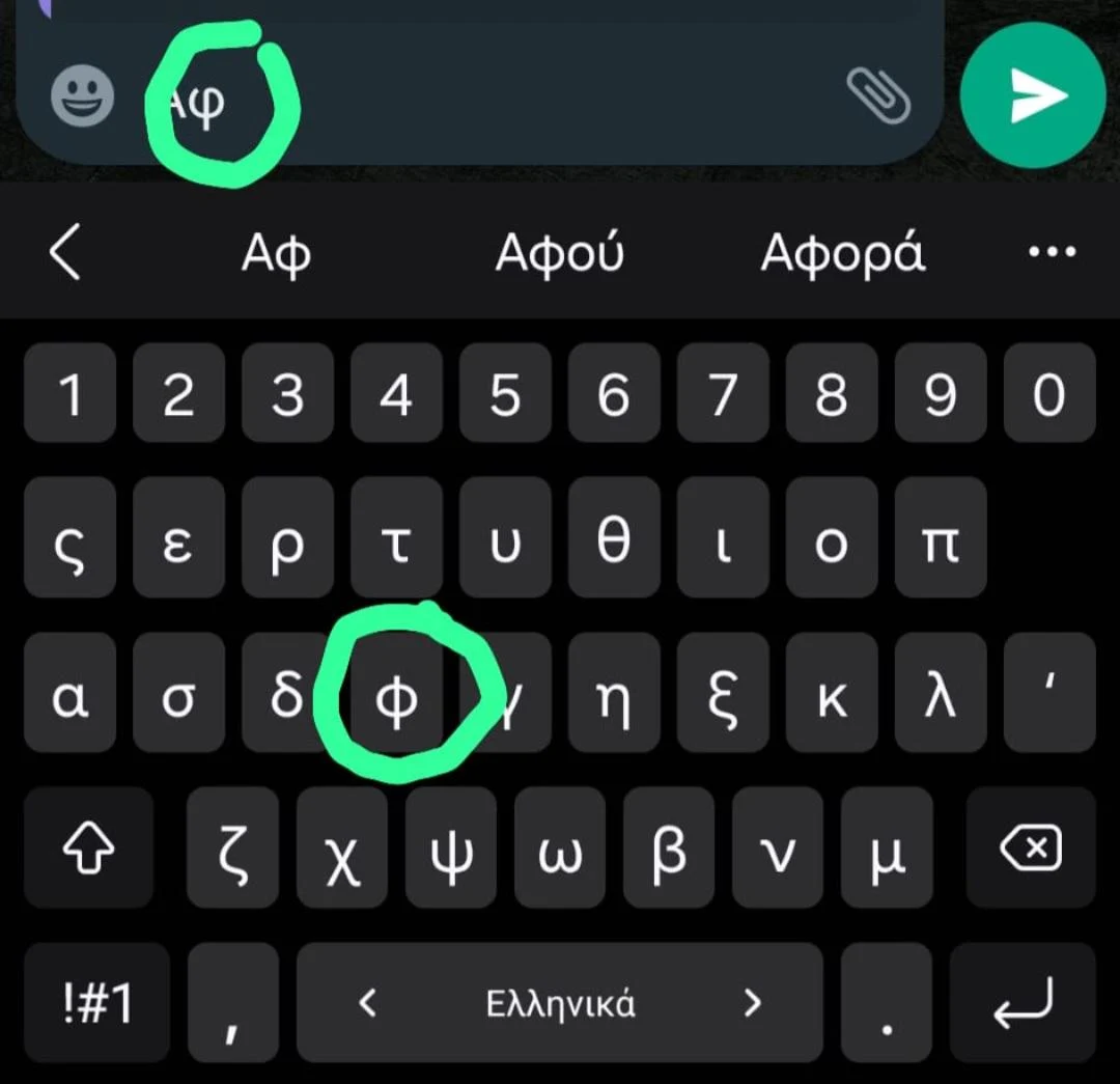Why is φ different on keyboard than in text? | Scrolller