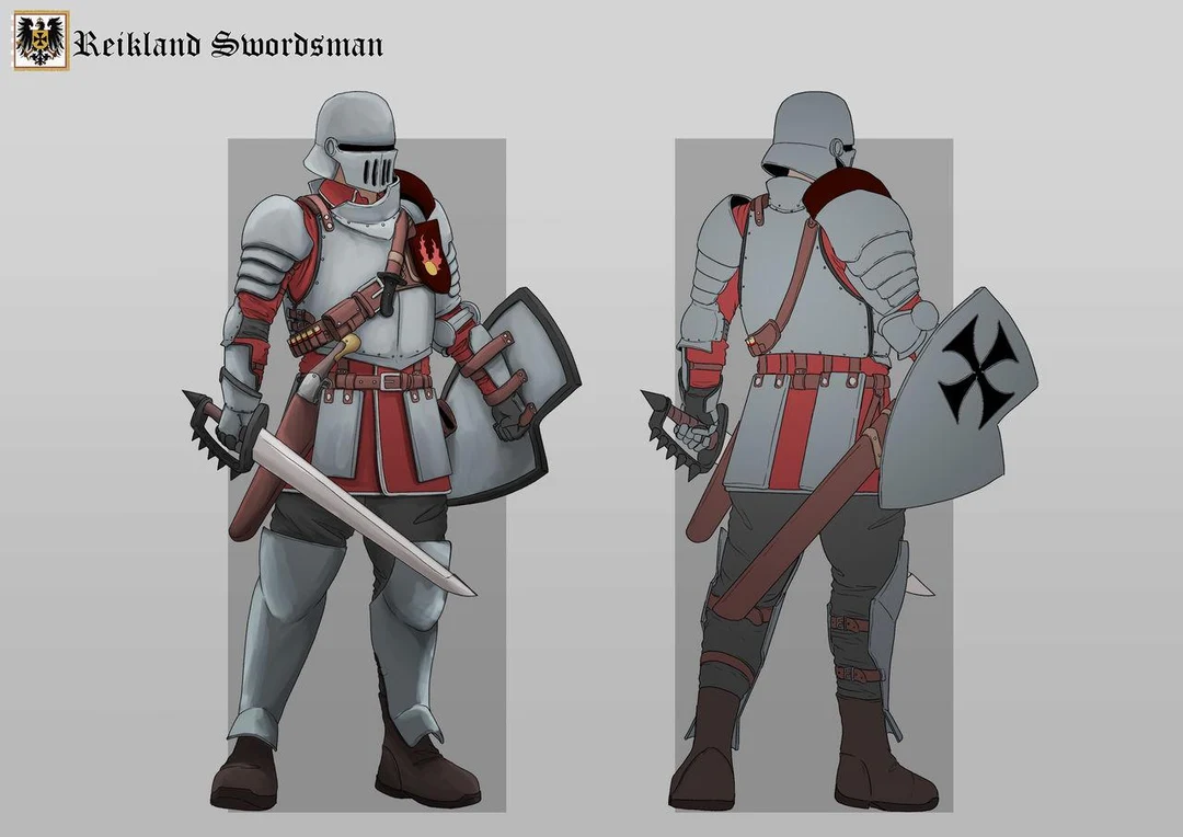 Discover more like ImaginaryWarhammer: Trench Knight-esque Reikland Swordsman (Not My Work ...