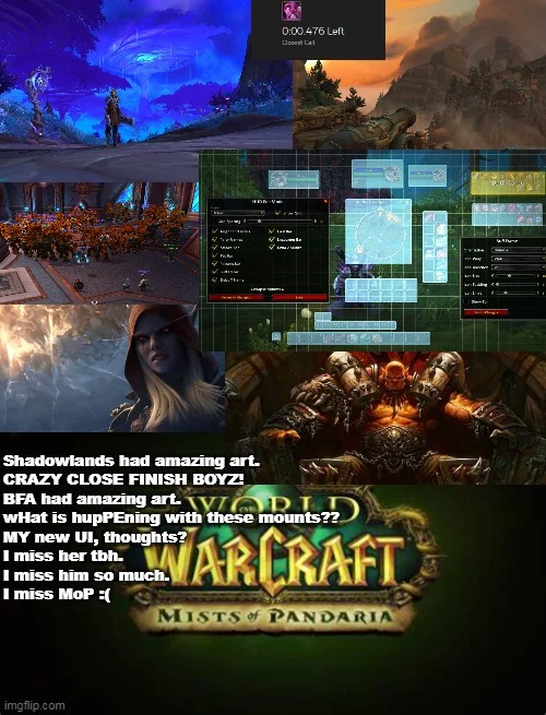 Posting to WoW starter pack after DF gets boring. | Scrolller