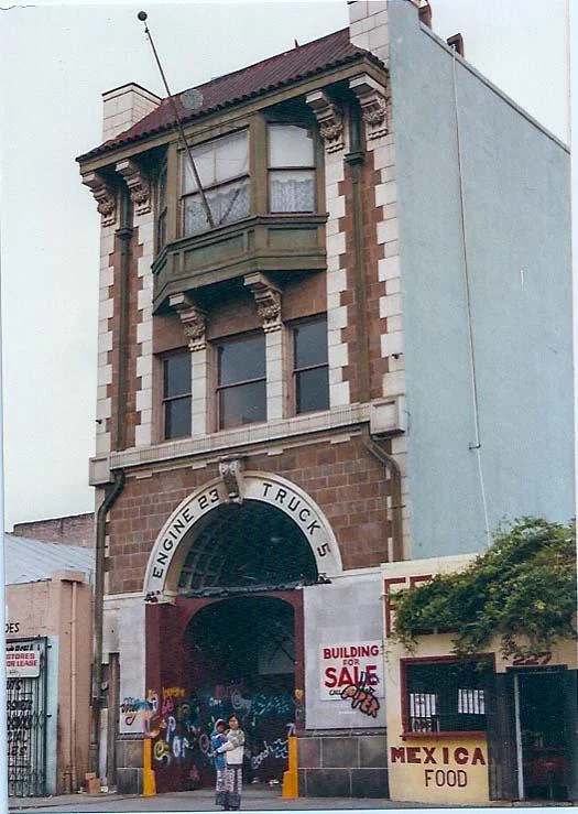In ‘83/‘84 they build a facade on the front of Engine 23 in LA to match H&L8 | Scrolller
