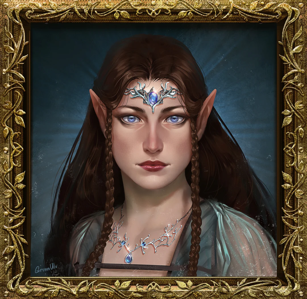 Elven girl by GronnUlv | Scrolller