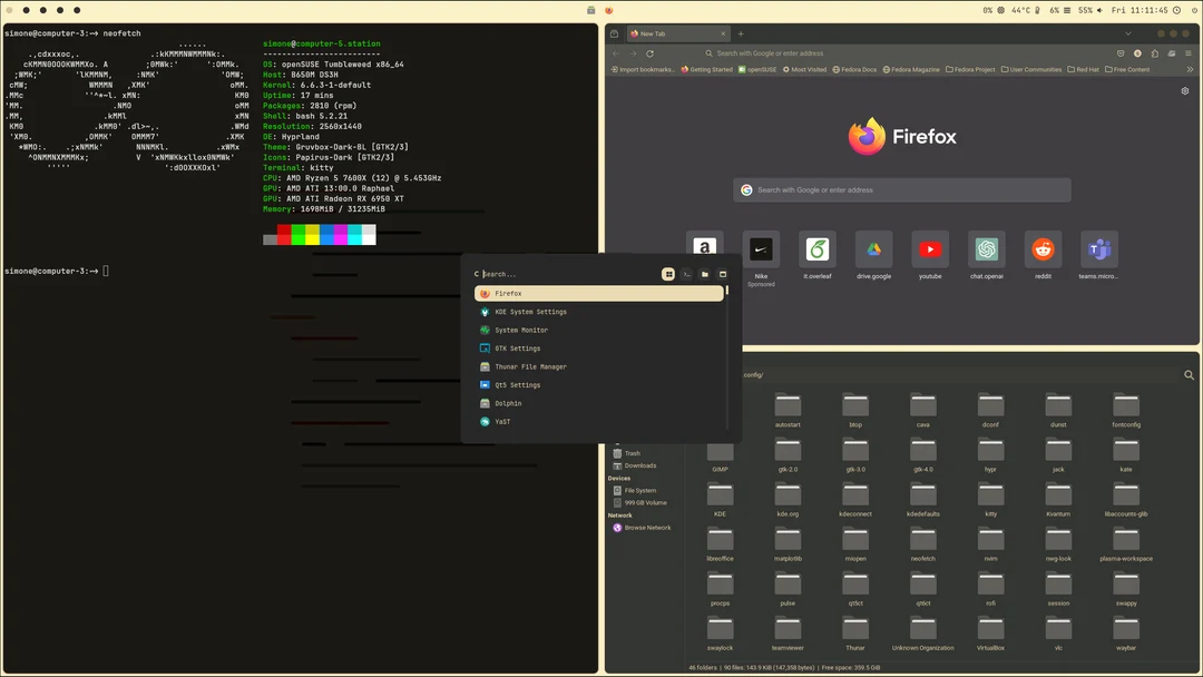 [Hyprland] First time trying a WM and customizing it, I will probably do a fresh install without ...