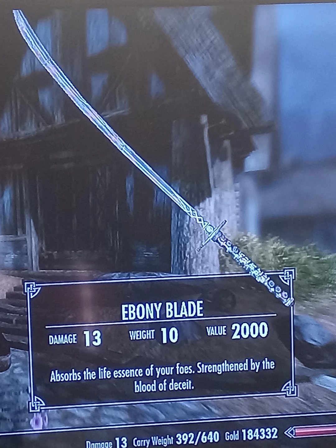 Ebony Blade Restoration | Scrolller