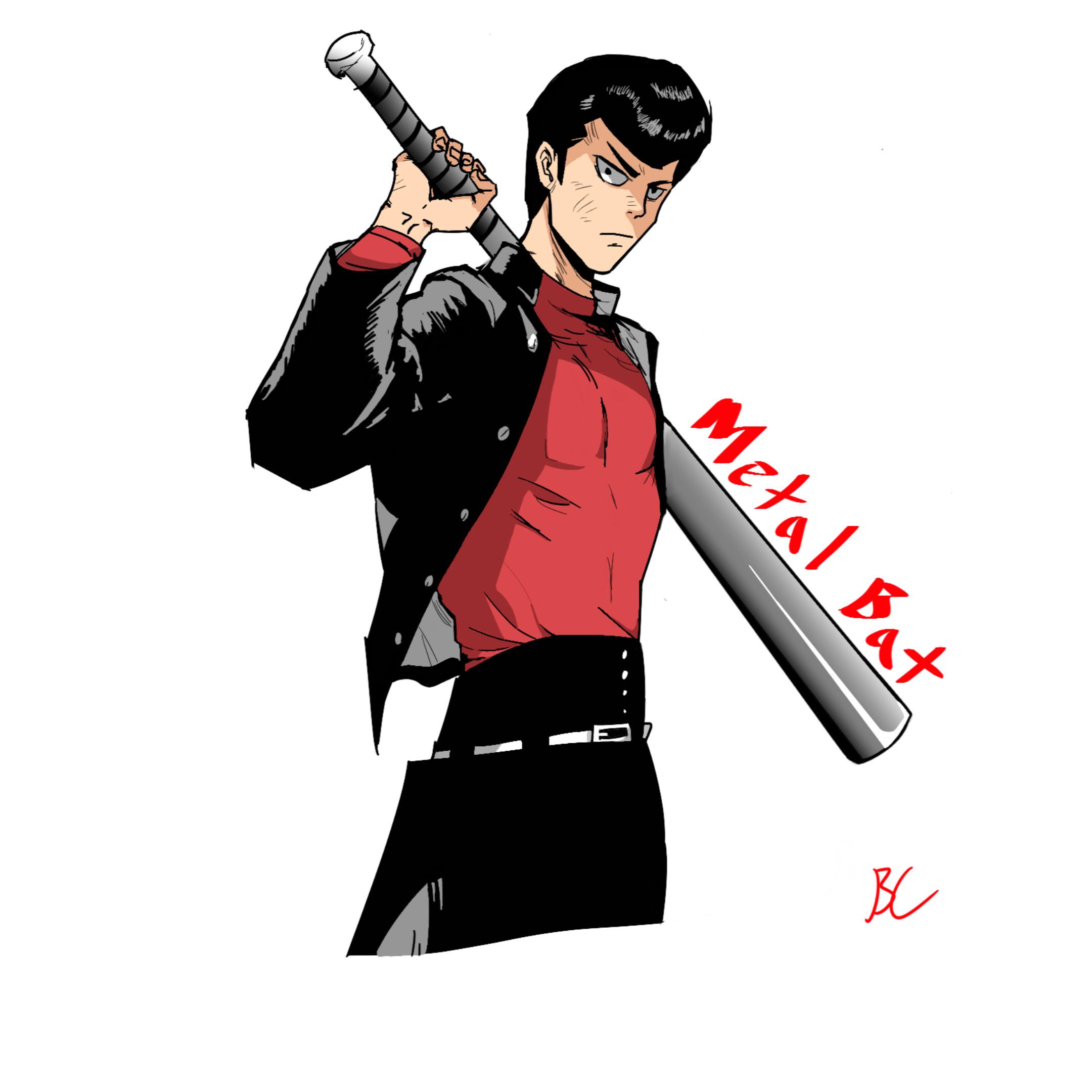 I Drew Metal Bat [OC] | Scrolller