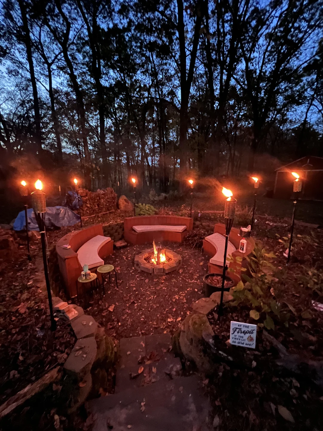 My sunken firepit | Scrolller