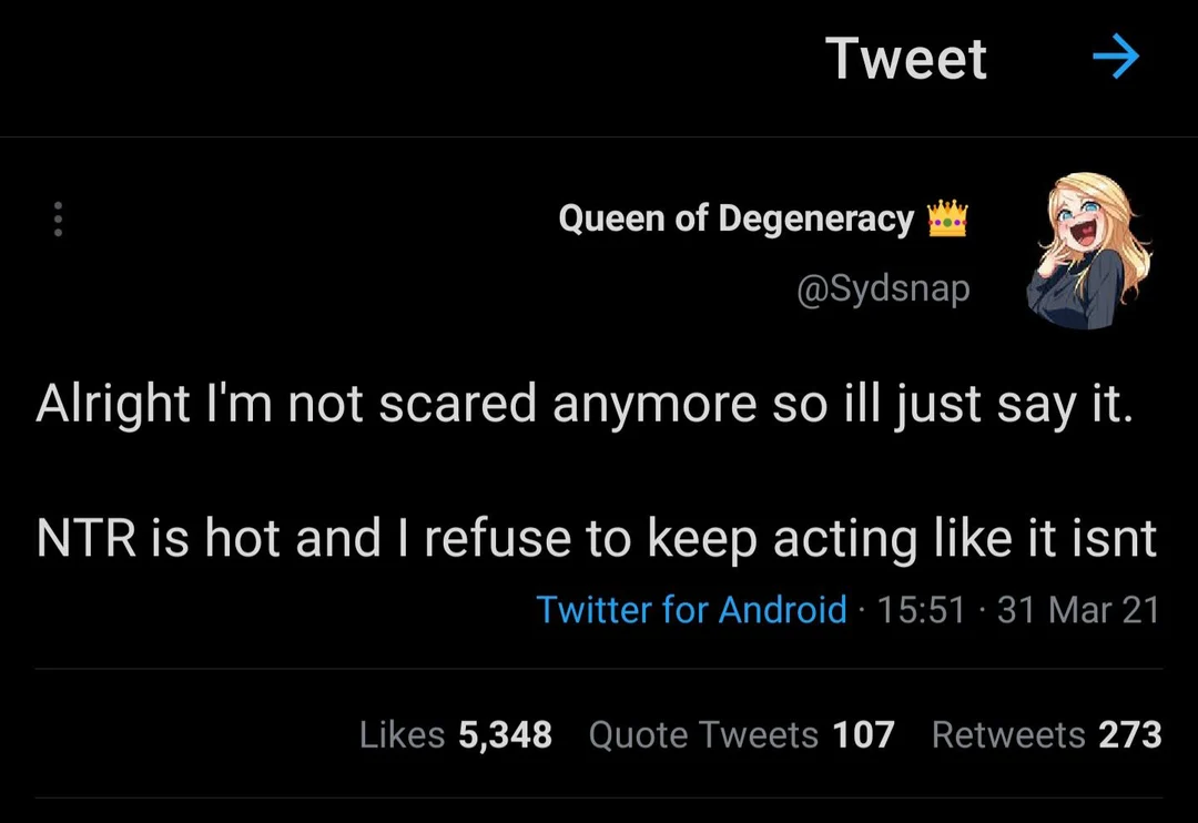 Queen of Degeneracy it is | Scrolller