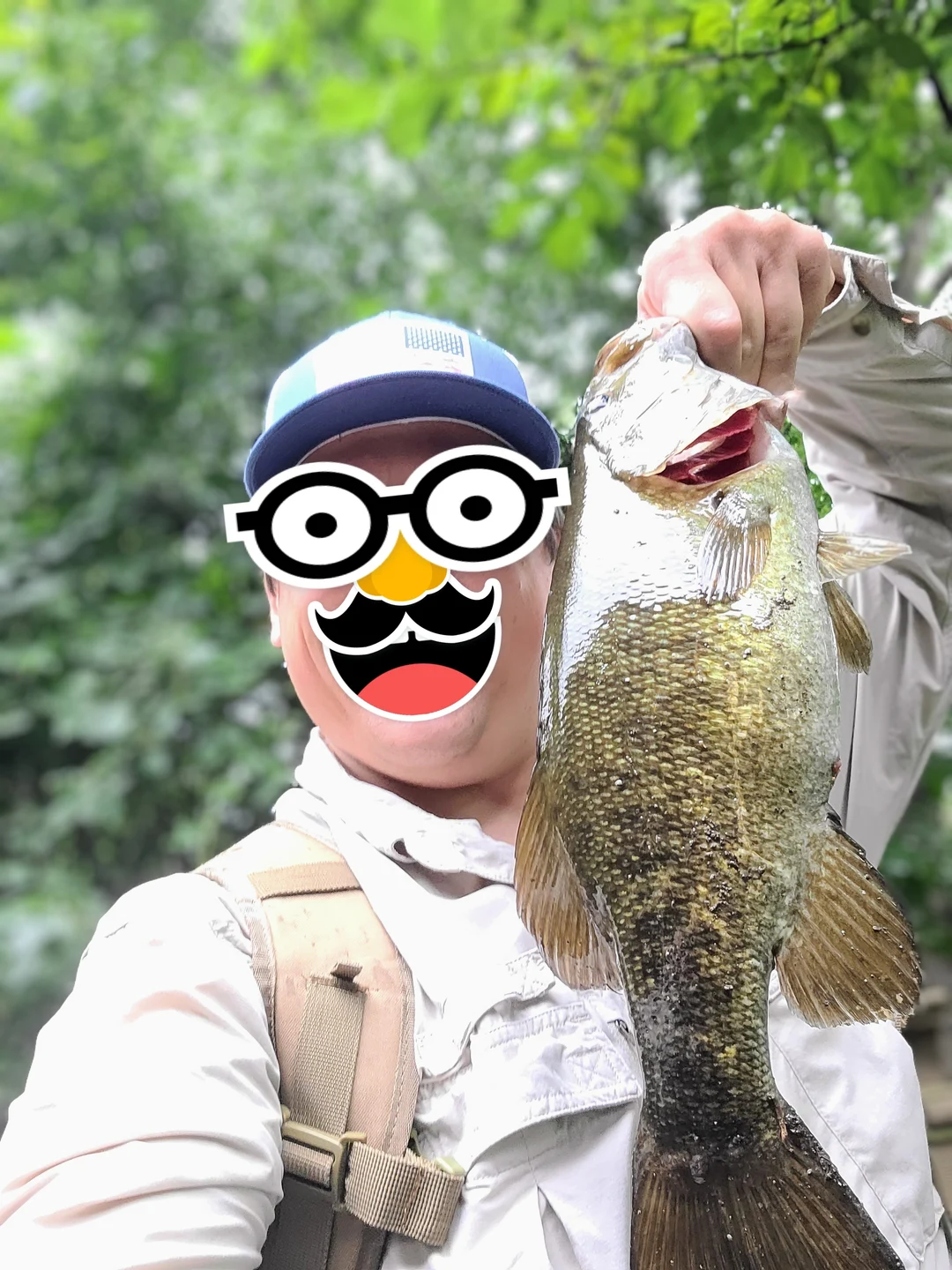 River Fishing in the Rain and I Caught This Nice Bluegill | Scrolller