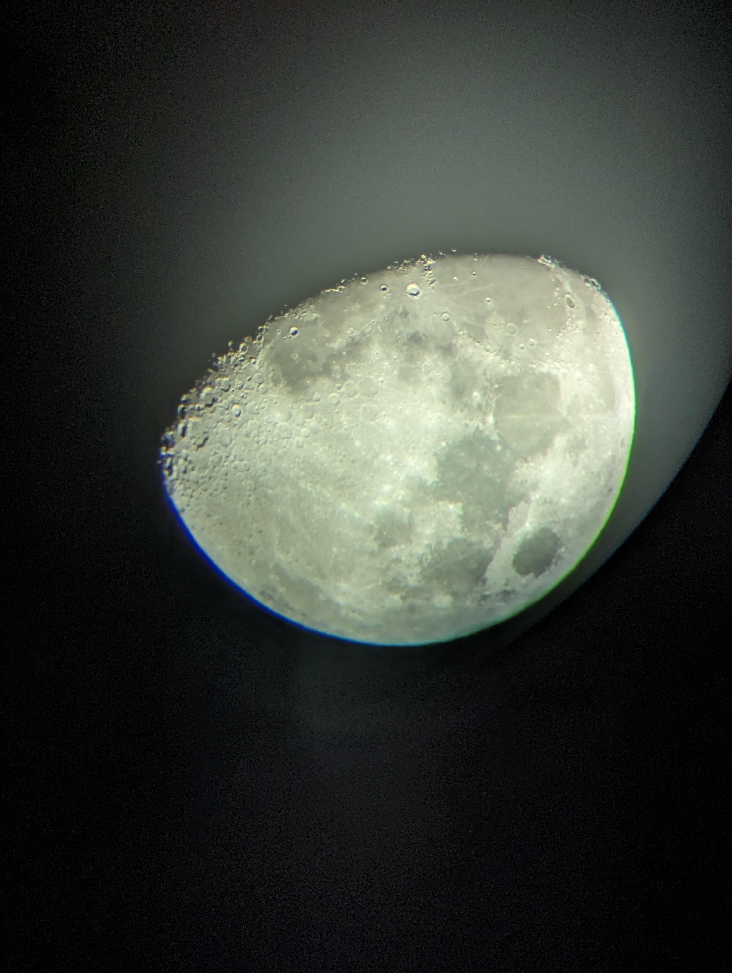 Picture of the moon from my telescope | Scrolller