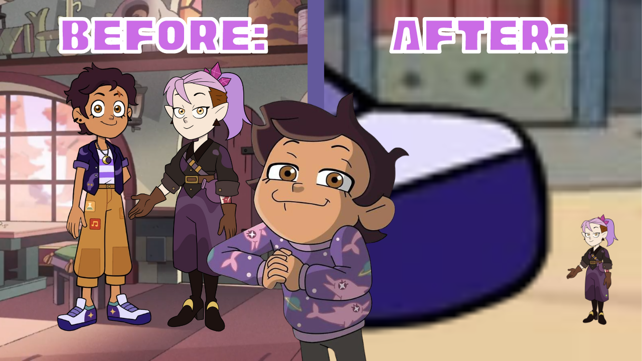 If Luz had a YouTube channel, what would the name of this video be based on the thumbnail ...