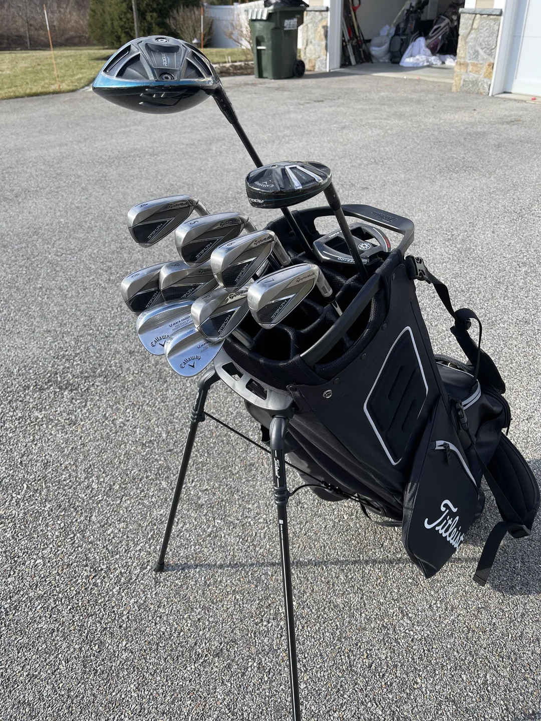 Bag is finally coming together, just need some head covers | Scrolller