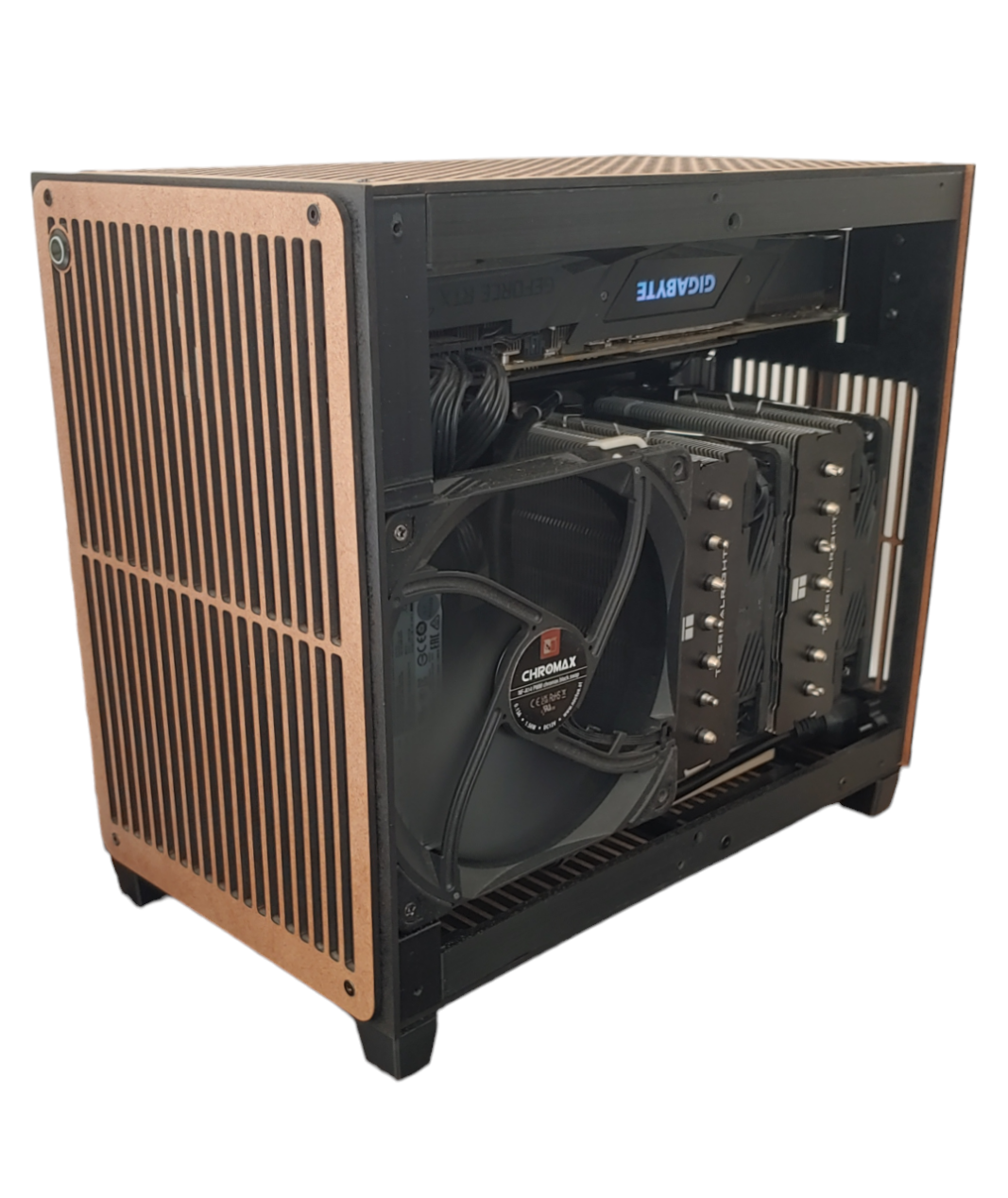 14L pc case / 3d printed - laser cut | Scrolller