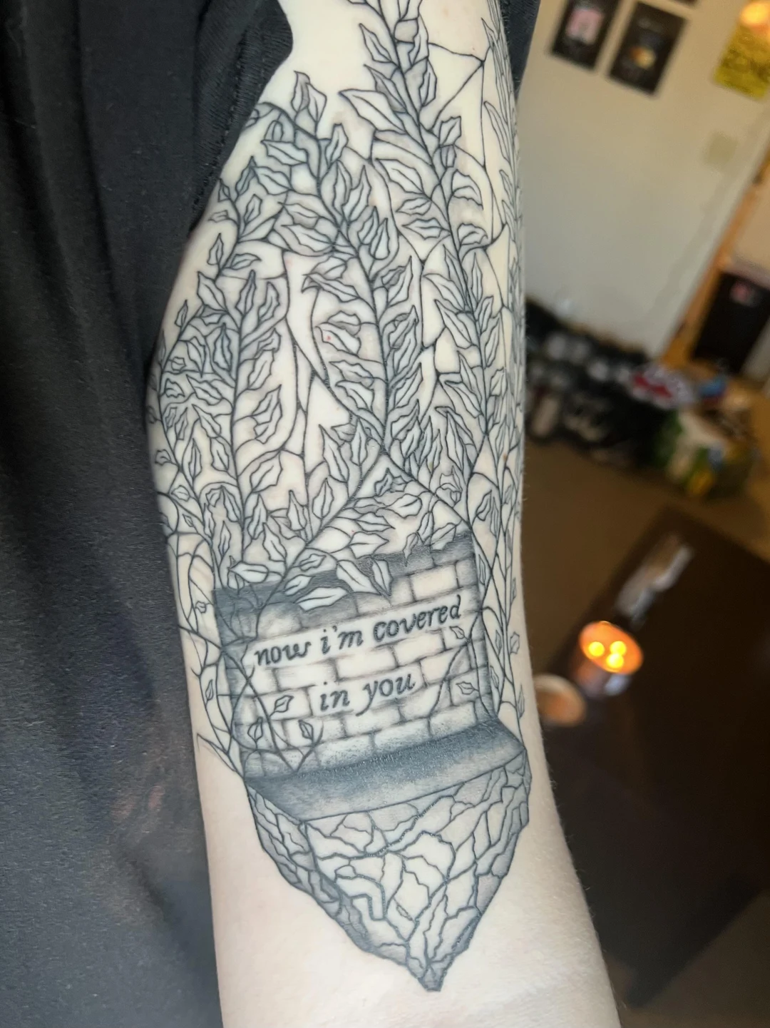 Wanted to share my new Taytoo, dedicated to one of my favorite tay songs! | Scrolller