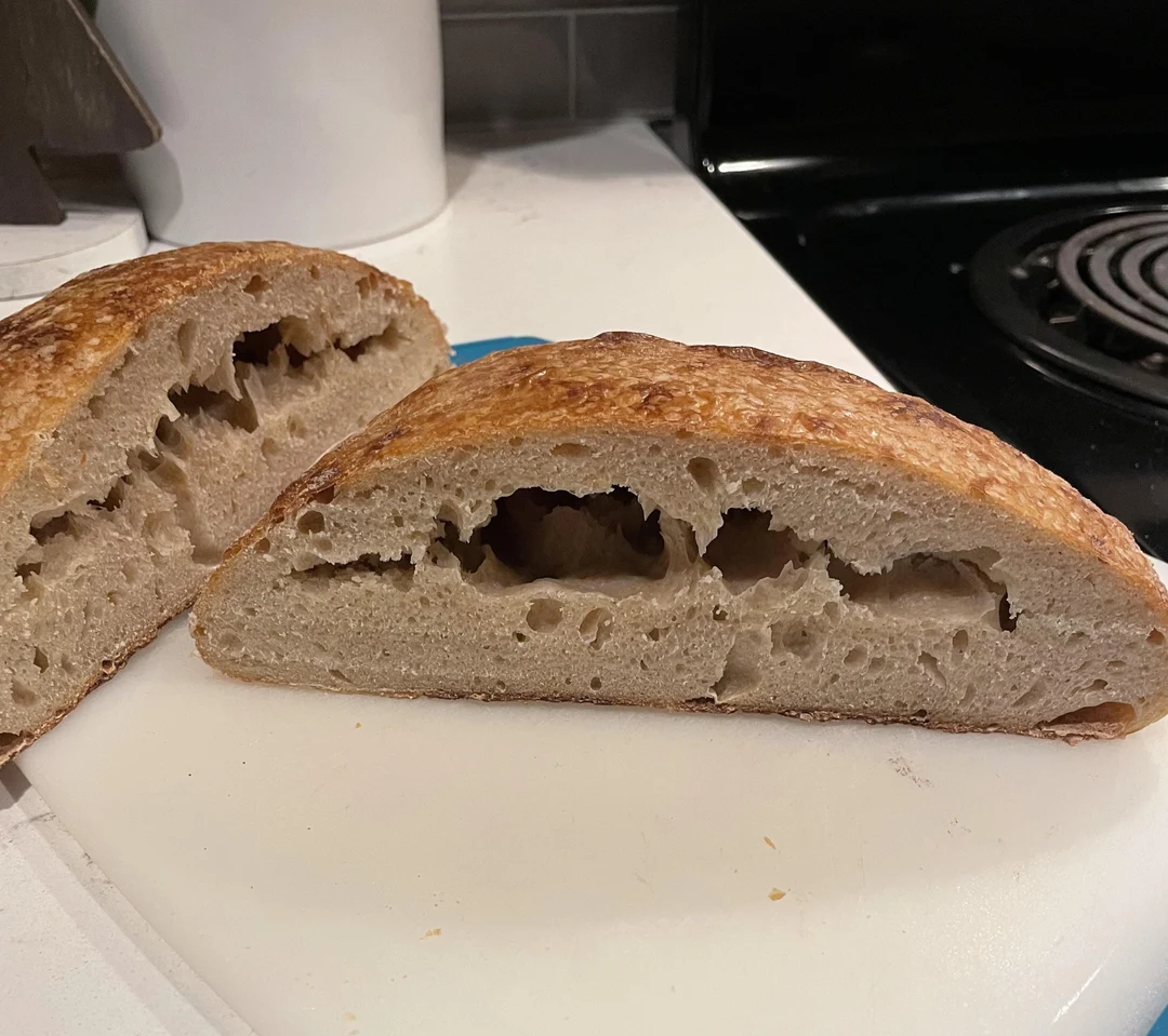 First Time Sourdough Attempt | Scrolller