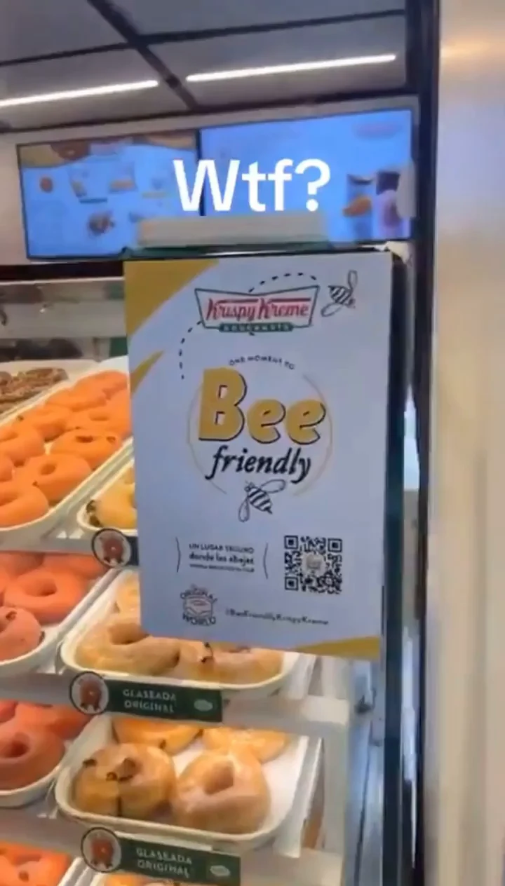 Bee friendly Krispy Kreme | Scrolller