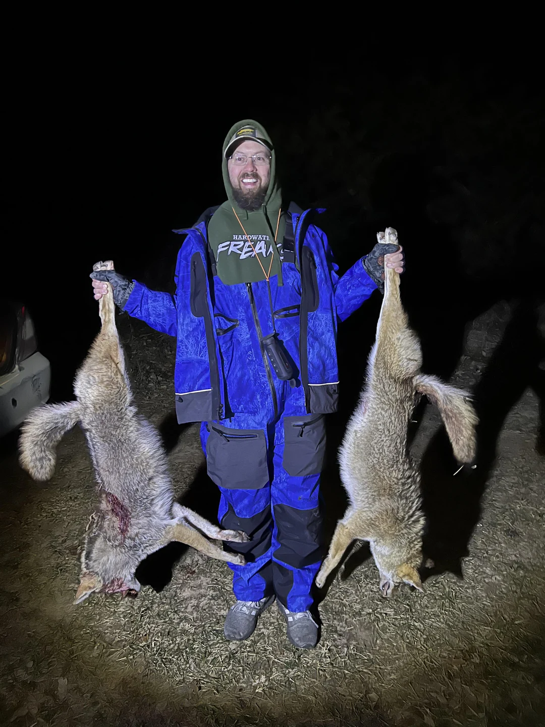 I was doing the scouting with the thermal. First time out coyote hunting! | Scrolller