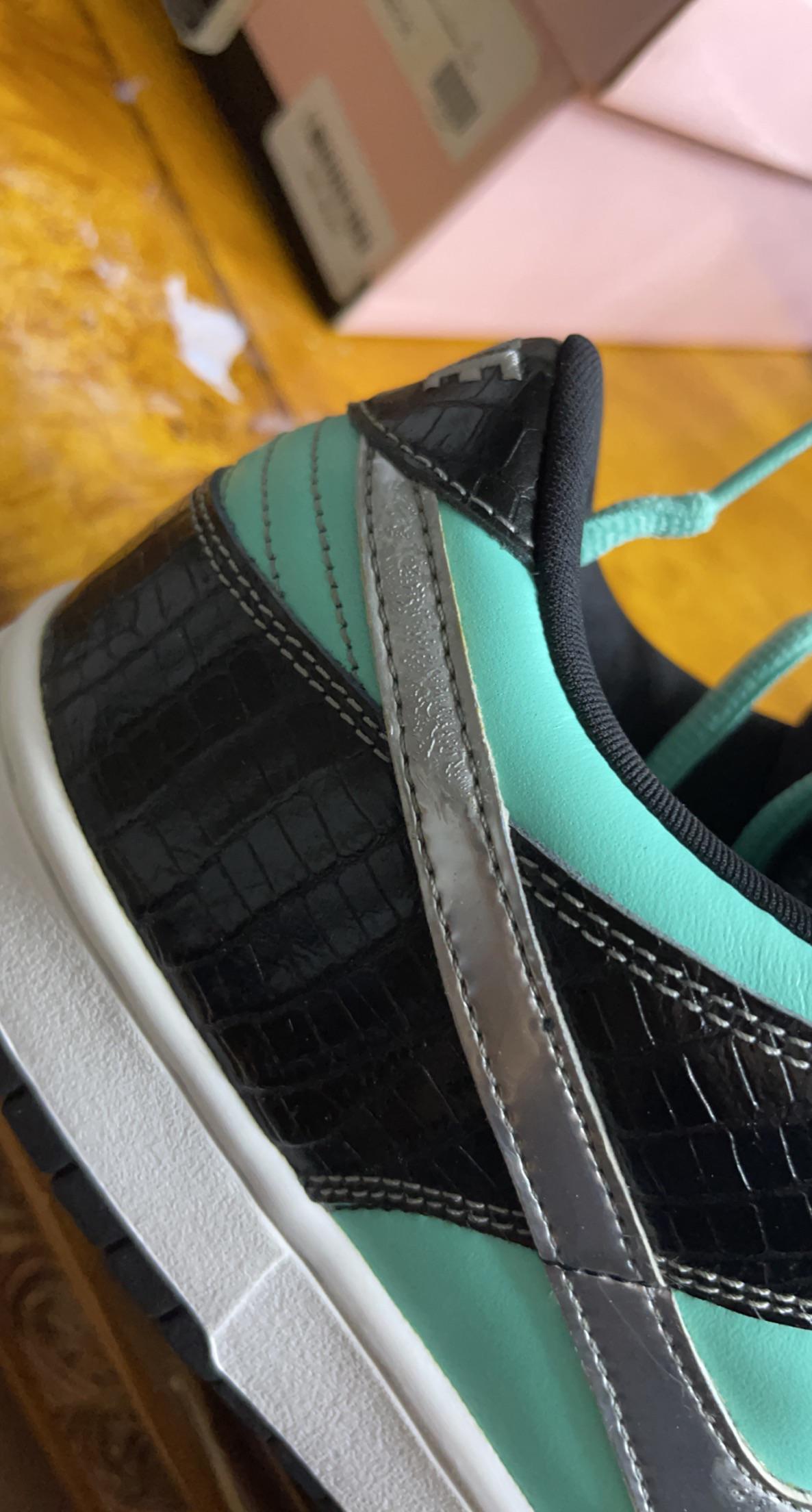 What are these weird defects on my dunks? I bought them from Ebay authentication and they are DS ...