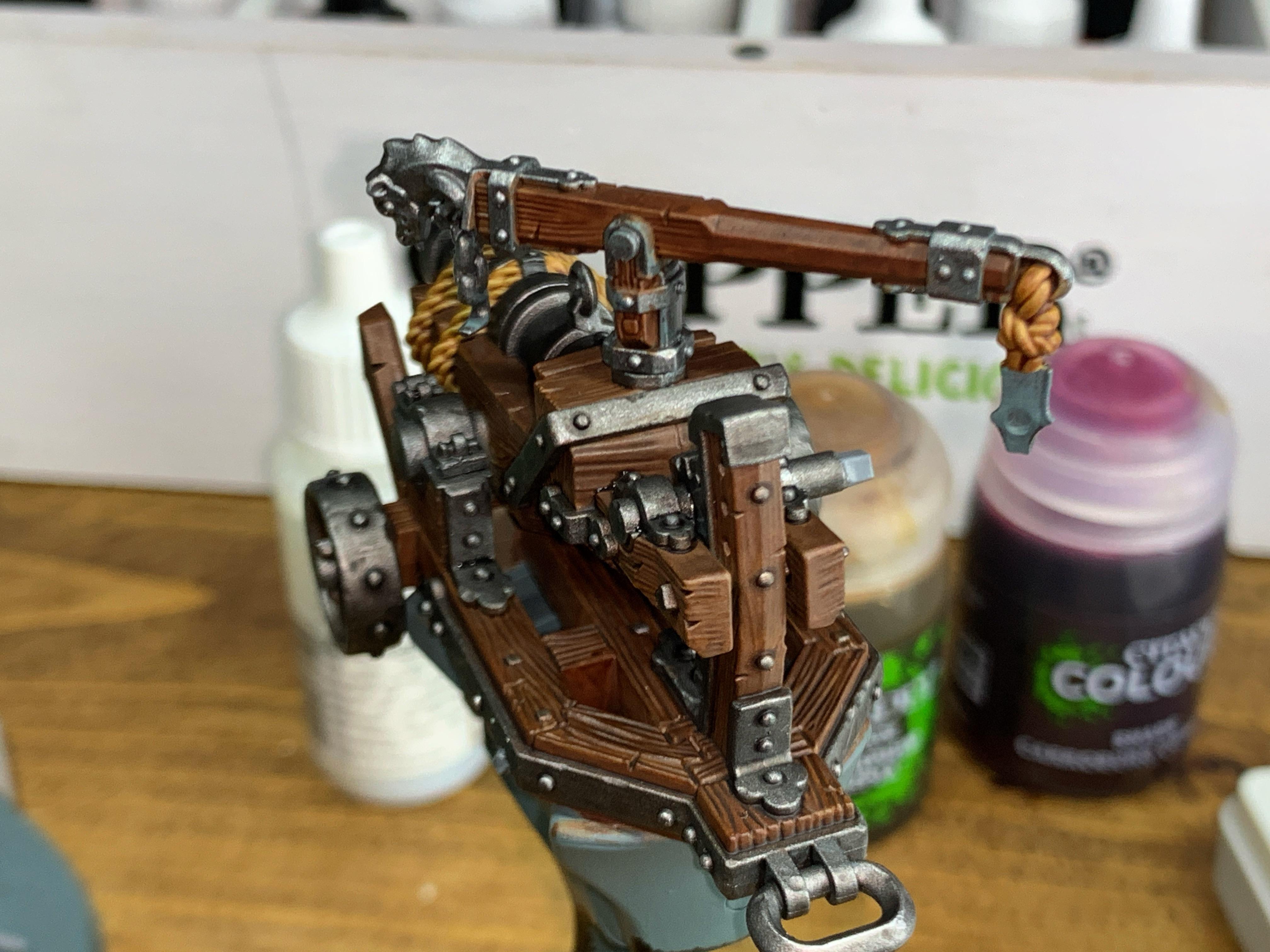 Ironweld Great Cannon - cities of sigmar. WIP | Scrolller