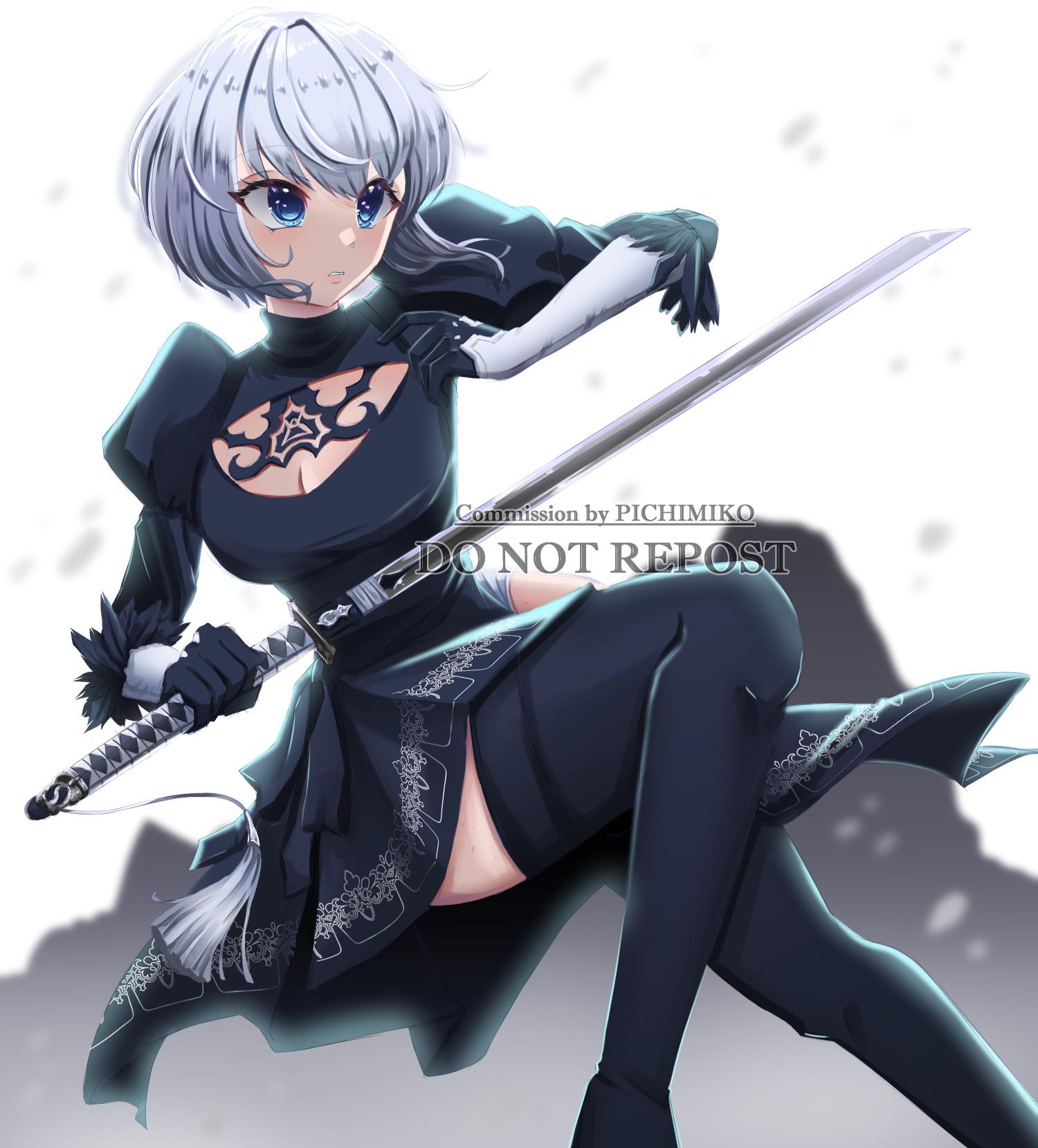 Commission of 2B | Scrolller