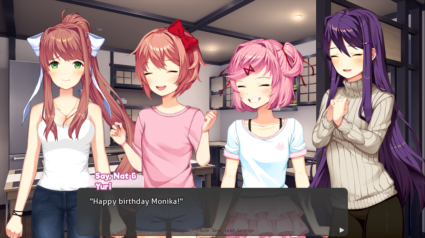 Happy 7th Anniversary DDLC/Happy Birthday Monika | Scrolller