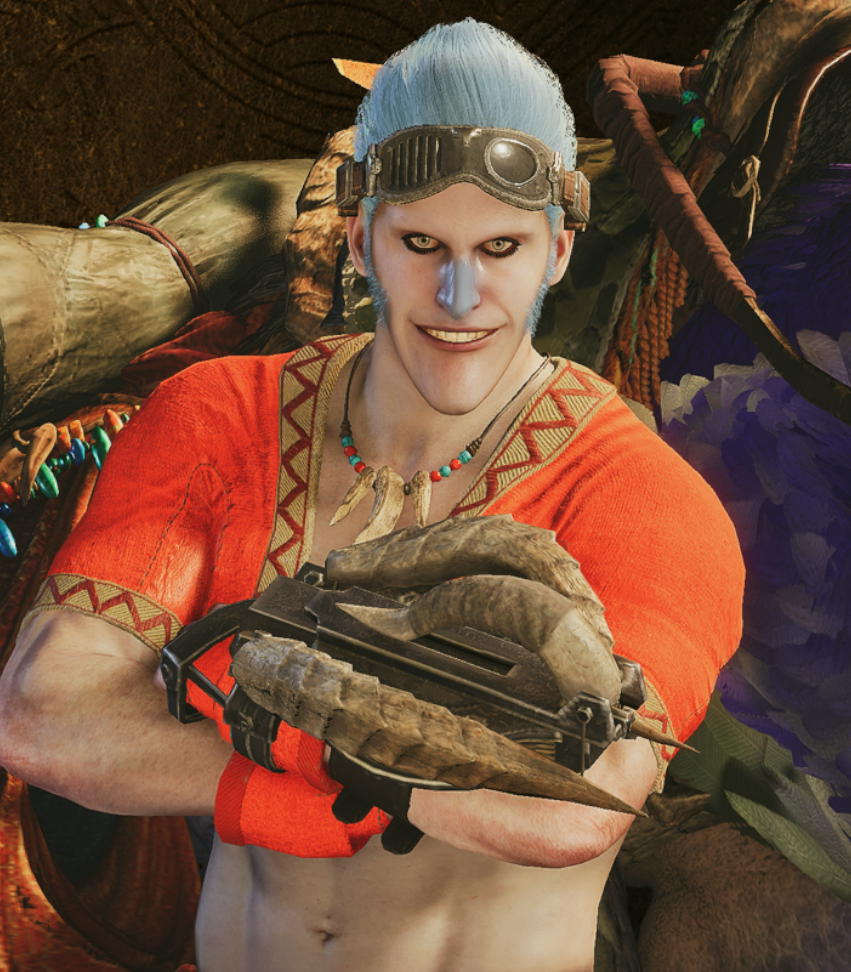 I made Franky In Monster Hunter | Scrolller