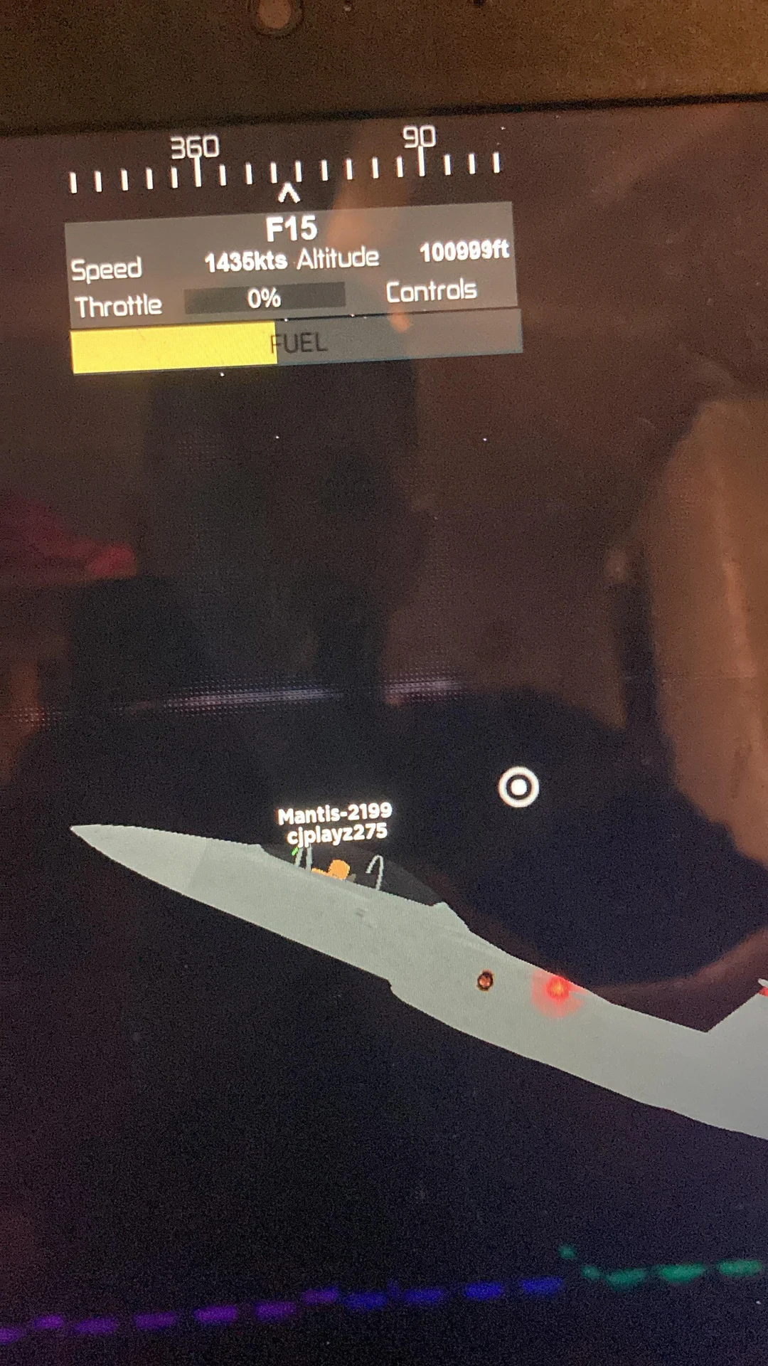 I think I broke the ceiling in pilot training flight simulator | Scrolller