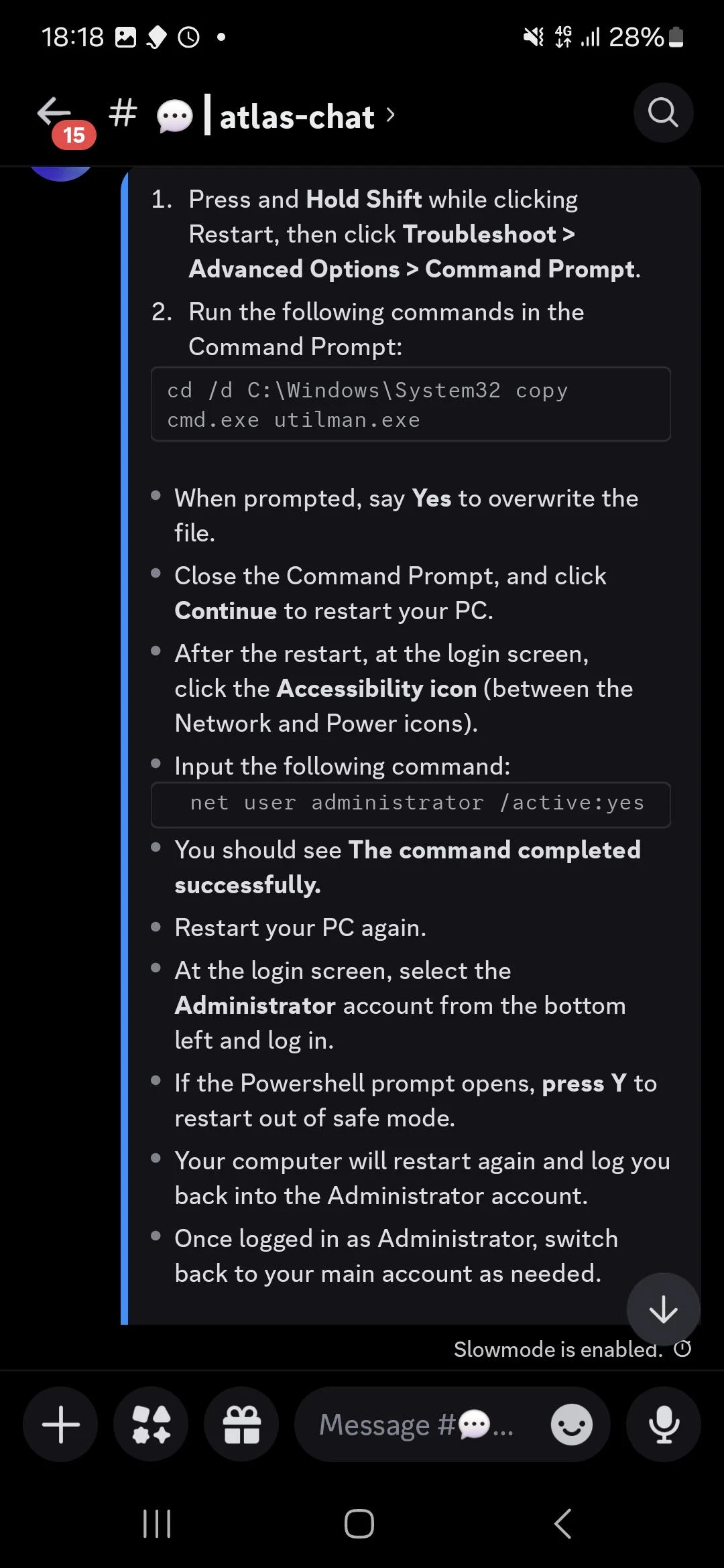 Is doing these commands safe?? | Scrolller