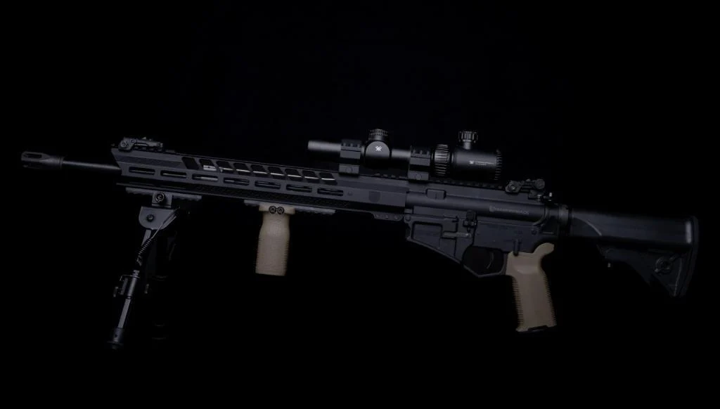 Just wanted to share the picture I took at my shop while I wait for my new optic to come in ...