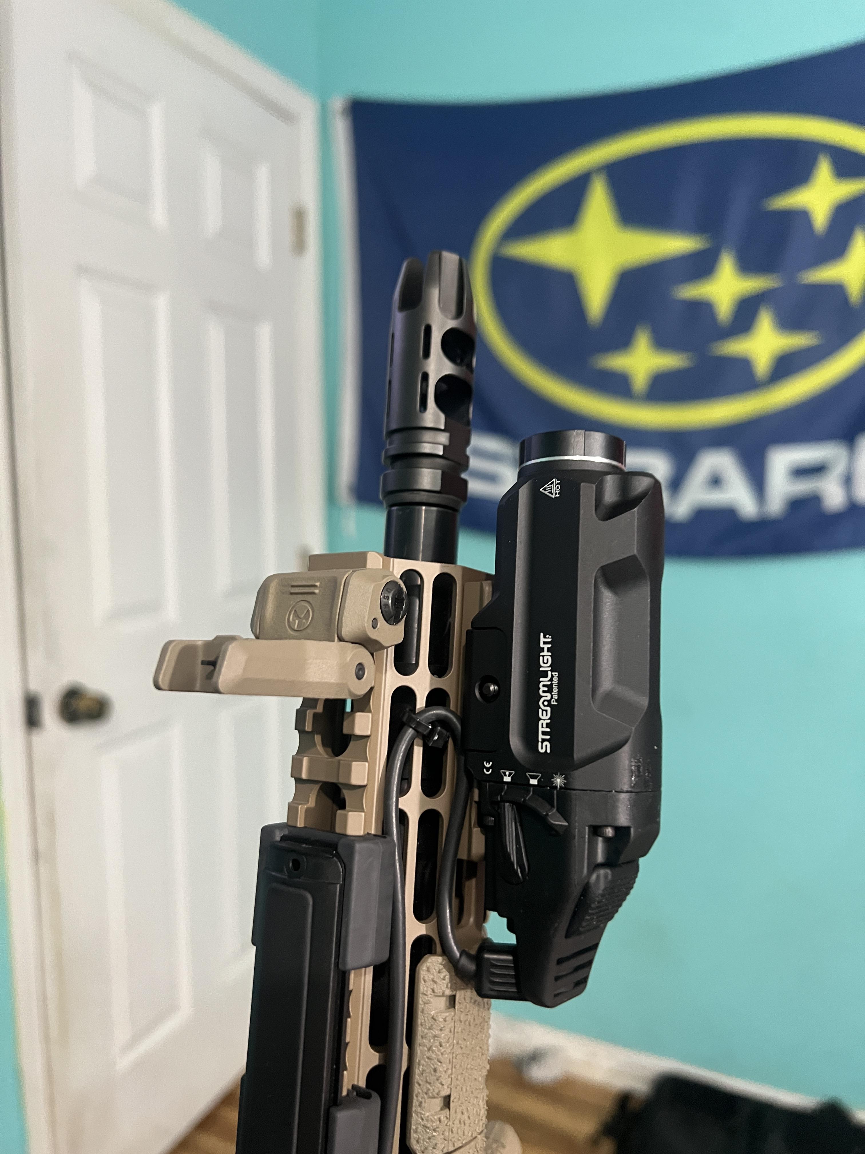 Do y’all think this is safe for my mounted light? Muzzle device is a vg6 epsilon | Scrolller