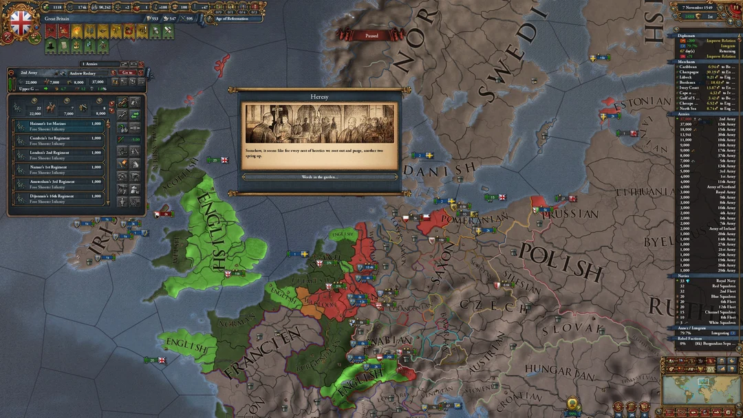 Is the Heresy event supposed to have any effects? | Scrolller