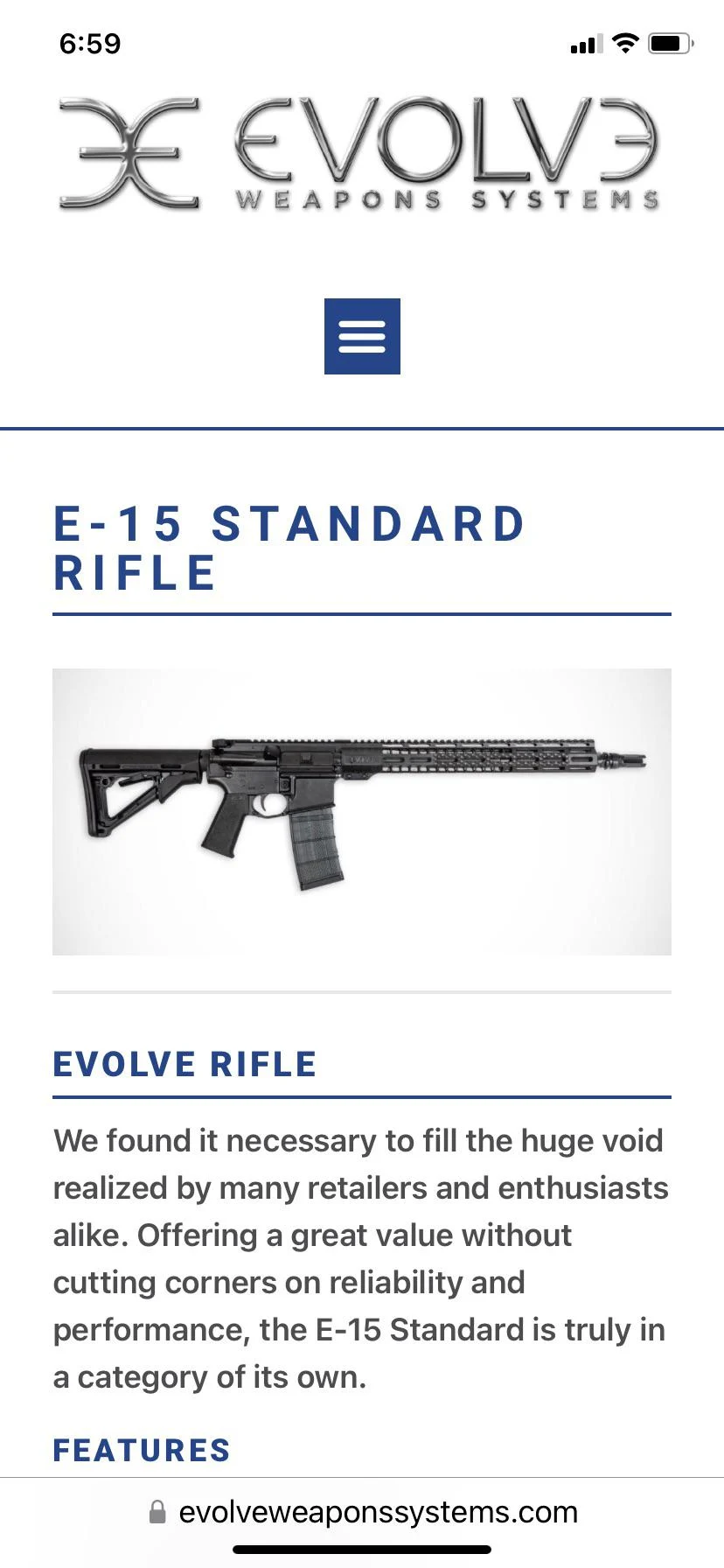 Anyone have experience with Evolve rifles? | Scrolller