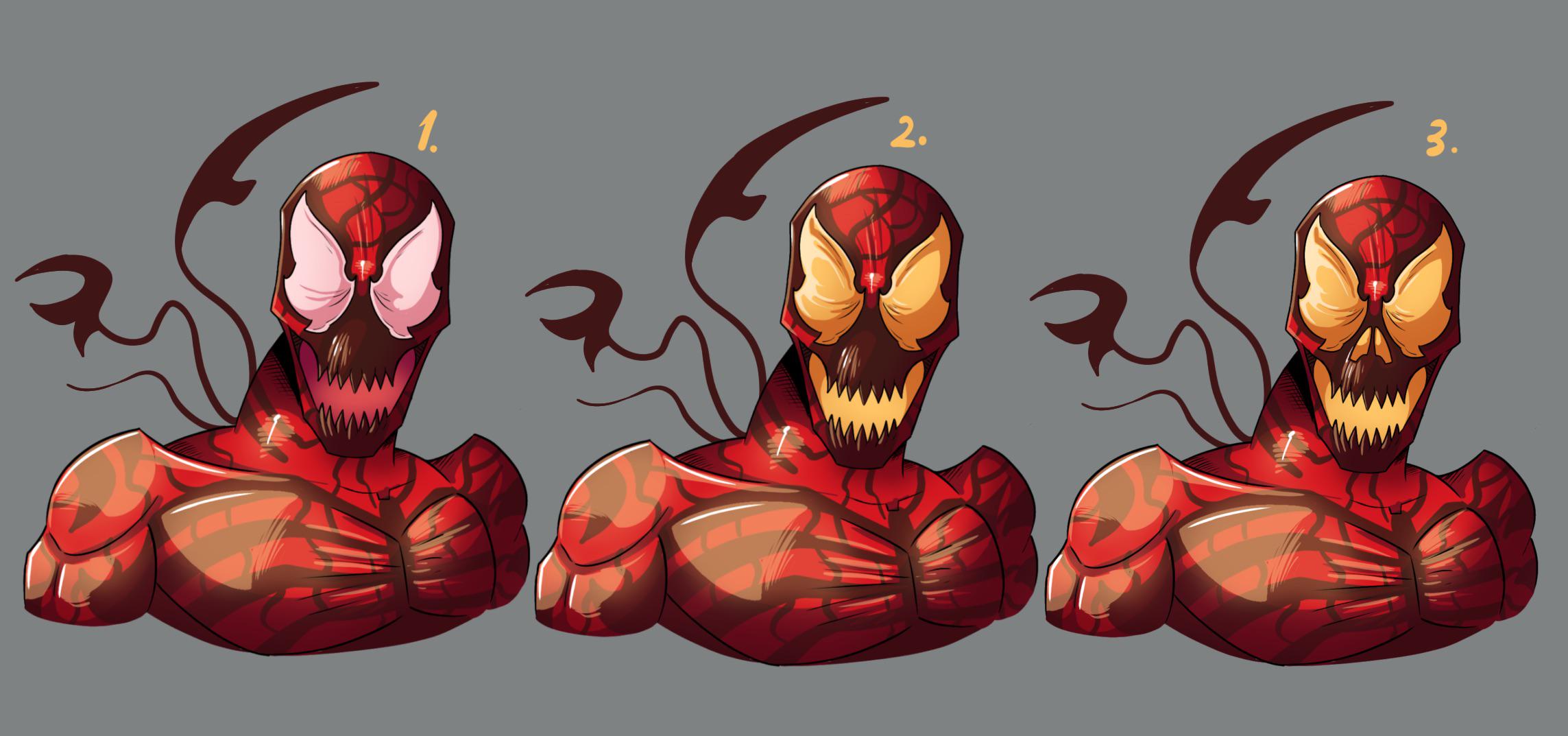 My quick drawing with Carnage | Scrolller