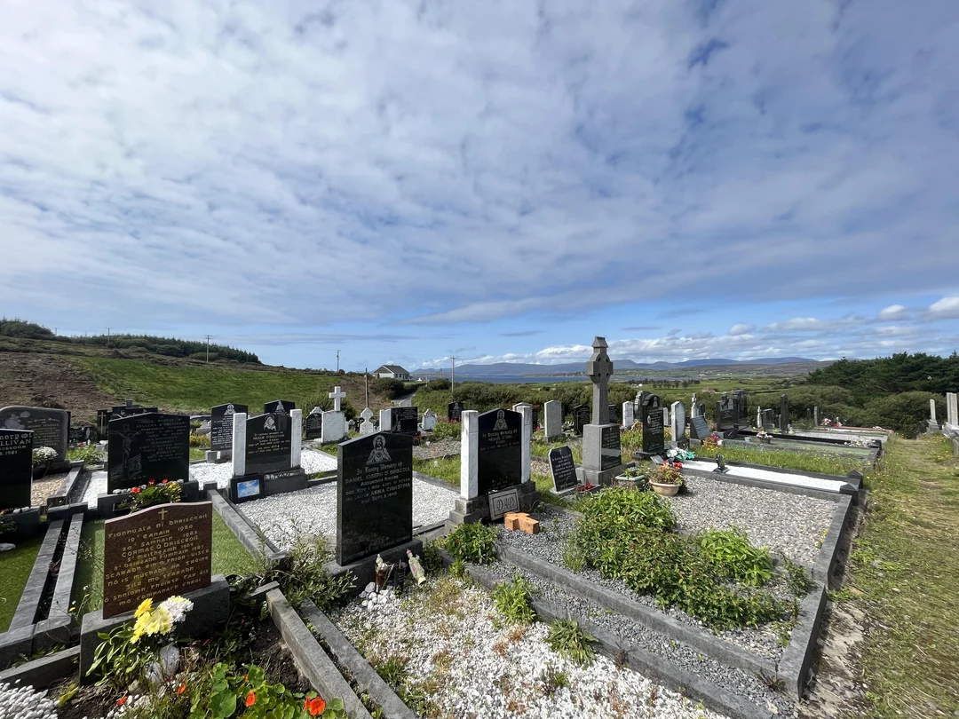 Irish cemetery near the sea | Scrolller