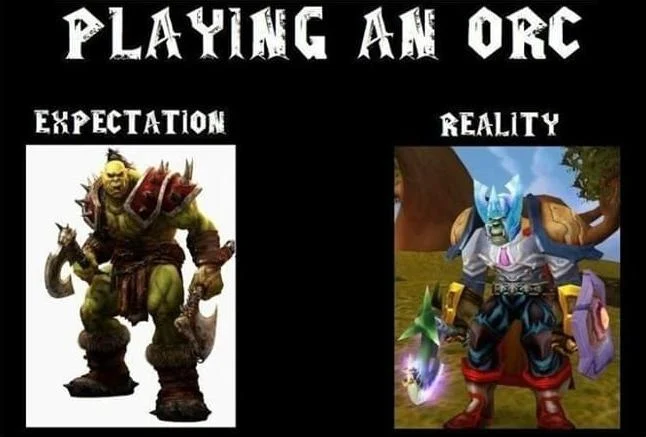 Reality is often disappointing | Scrolller