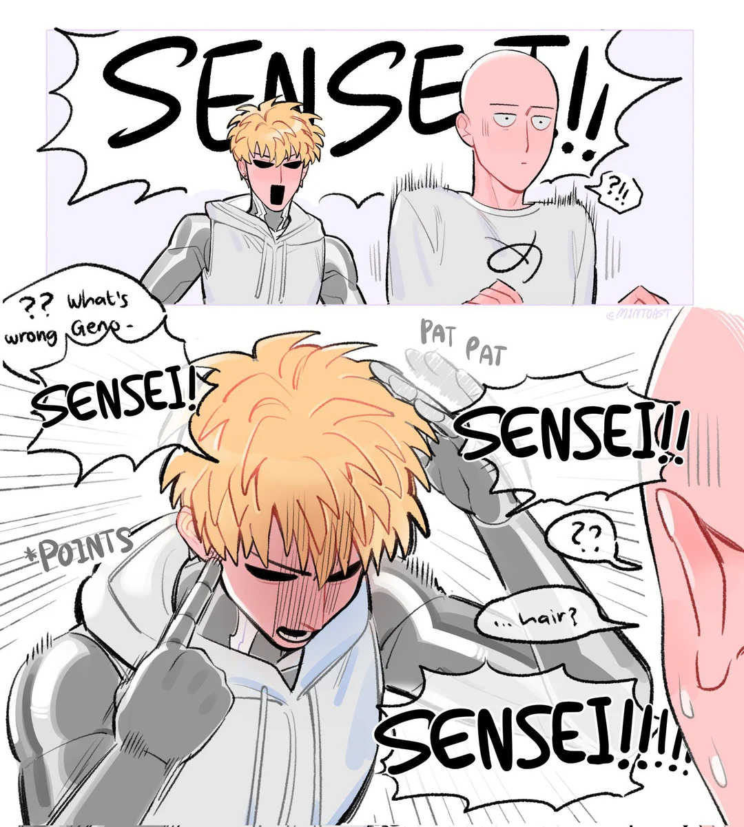 Genos after last chapter (by @m1ntoast) | Scrolller