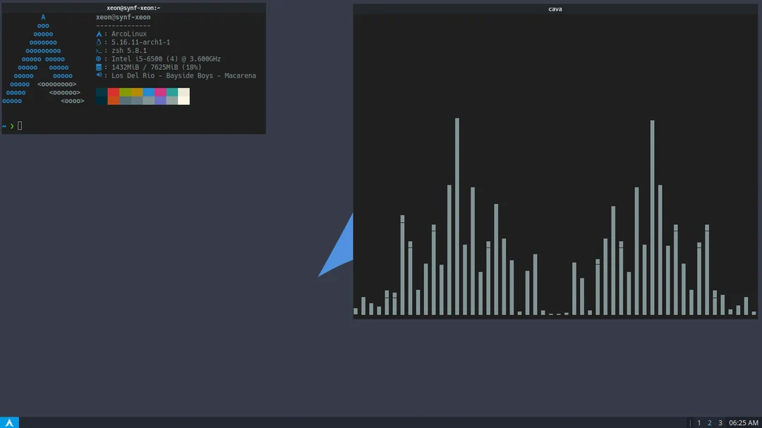 [i3wm] my rice. | Scrolller