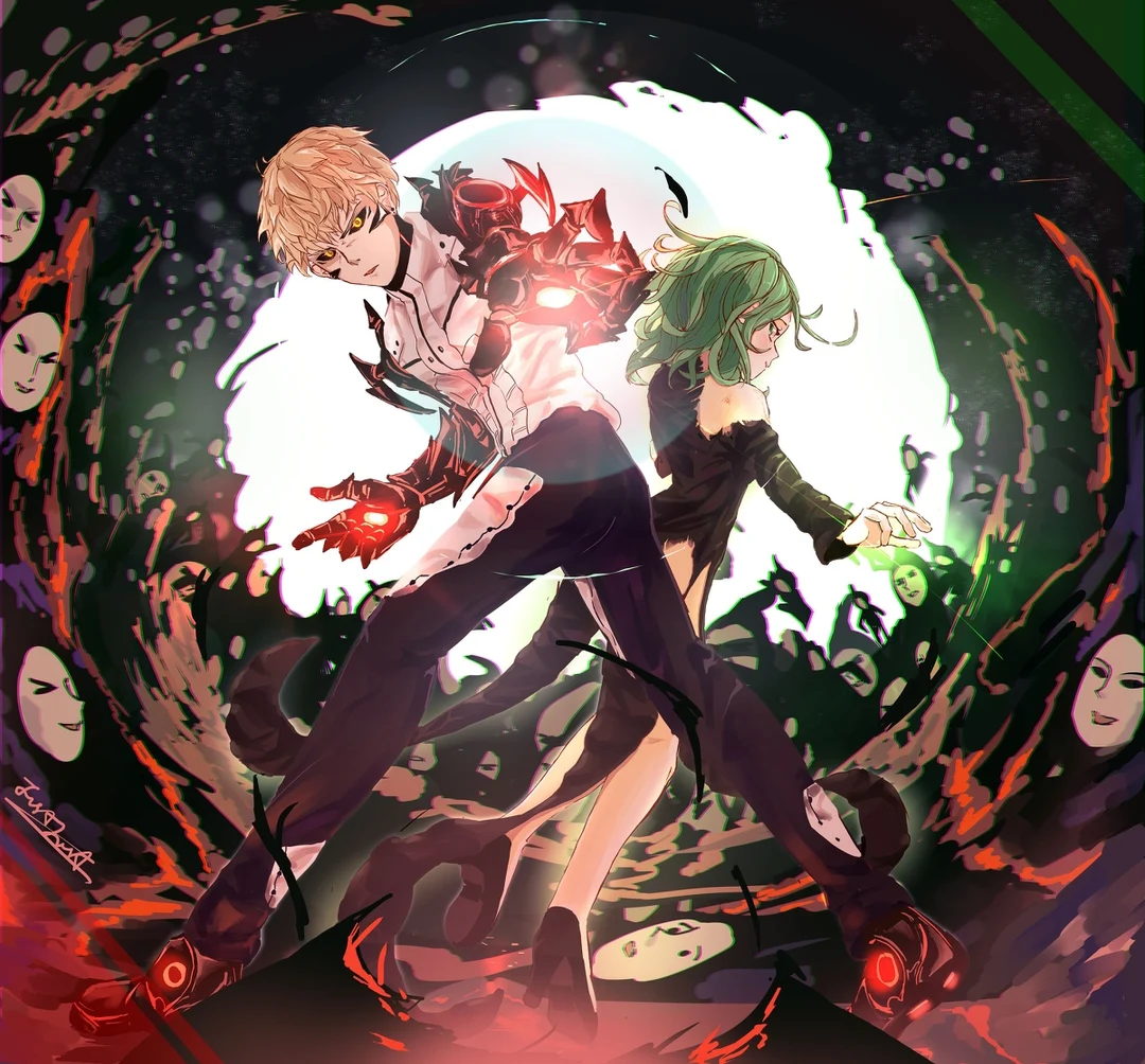 Tatsumaki & Genos by JUSTJAST | Scrolller