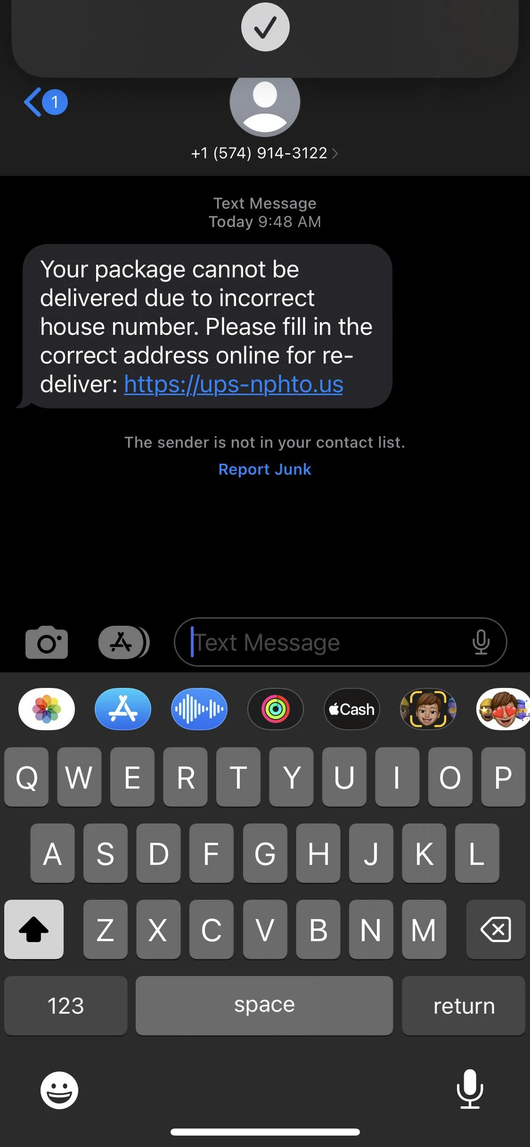 Is this a scam?it’s asking for money to redeliver | Scrolller