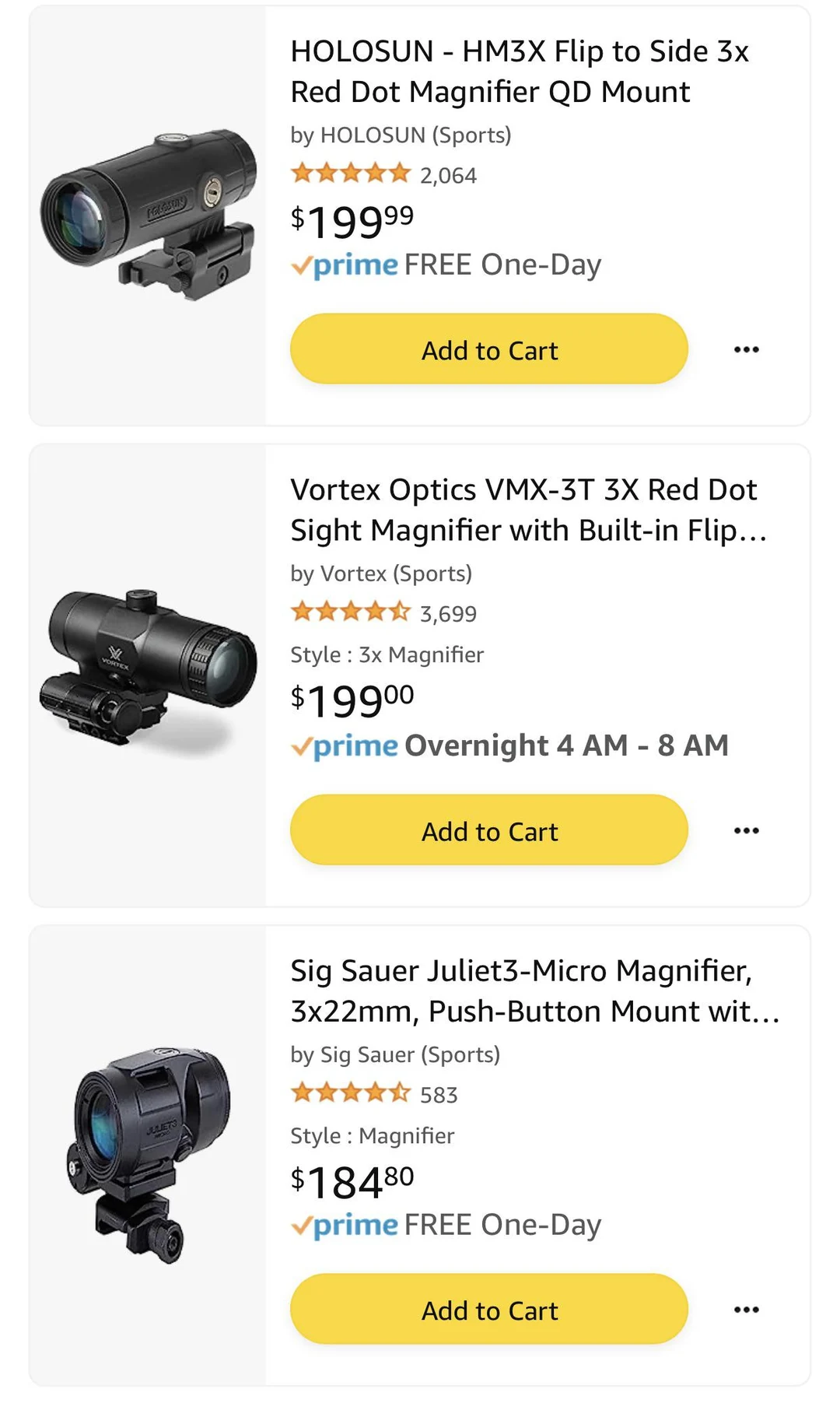 Thoughts on these 3 magnifiers? | Scrolller