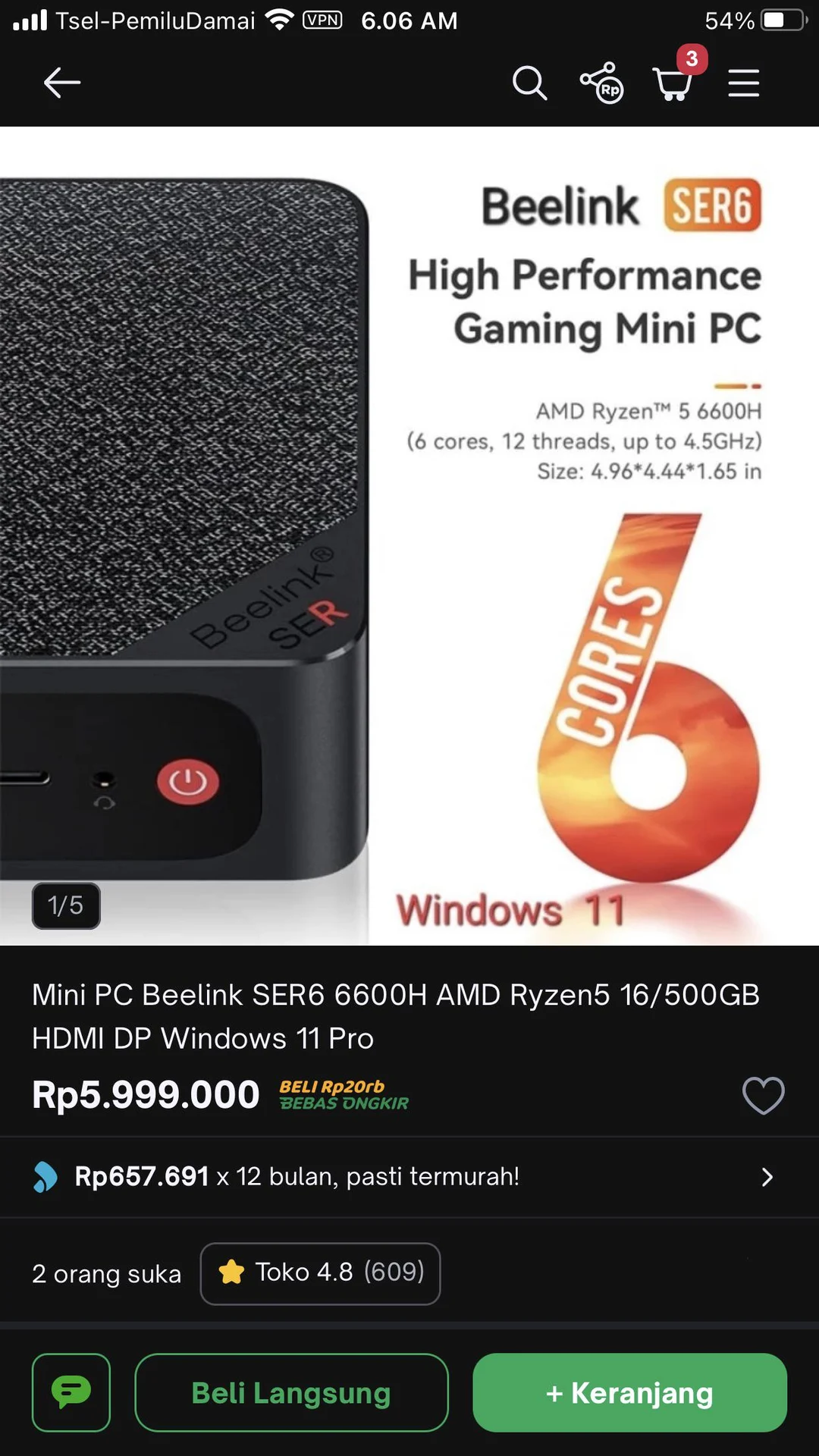 Tentang Mini PC Pre-built for Moderate Gaming | Scrolller