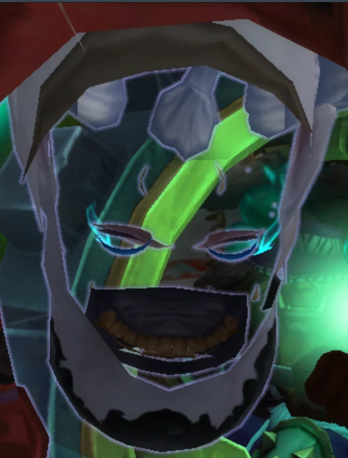 Undead face from the inside | Scrolller