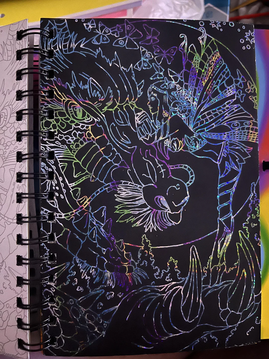 Scratch art, me, 2022 | Scrolller