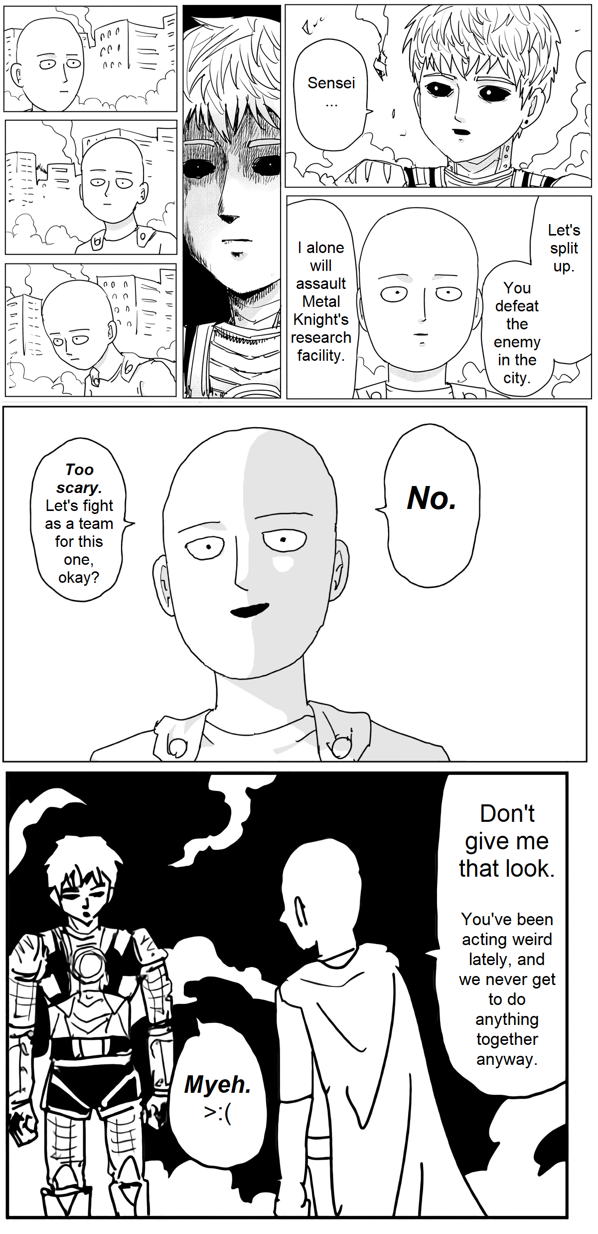 My Sensei Is Being Too Clingy >:| (Webcomic Spoilers) | Scrolller