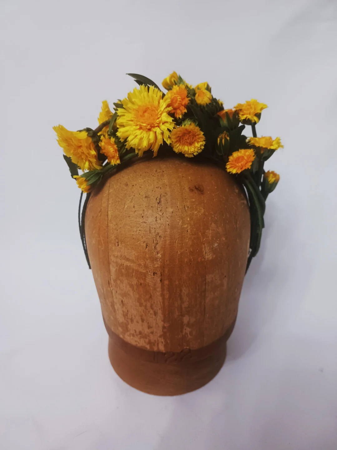 Crown of Dandelions, Me, Silk and dye, 2022 | Scrolller