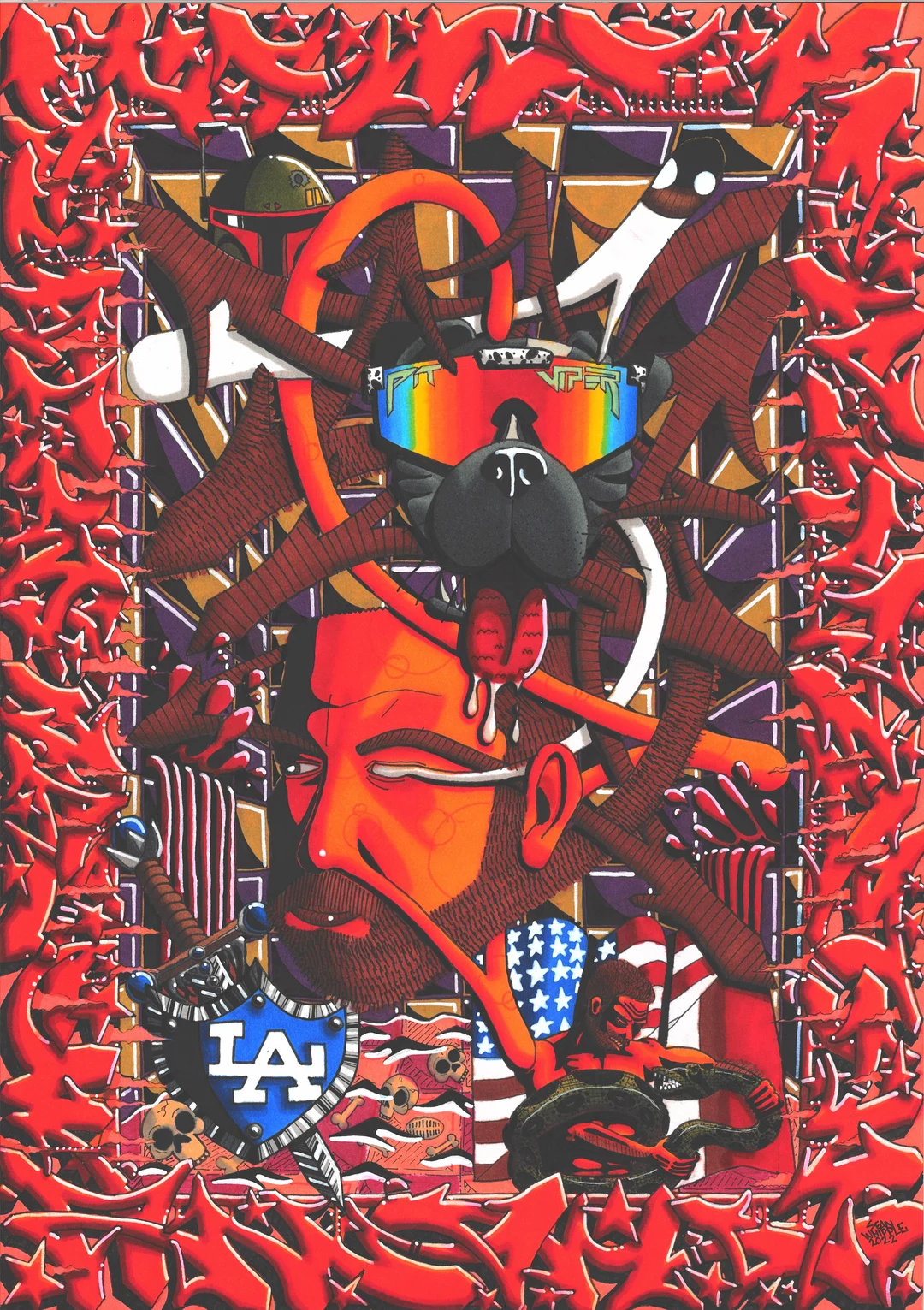 this is a surreal portrait of my friend billy | Scrolller