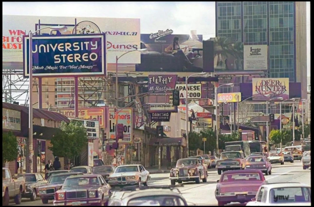 Sunset Strip. Los Angeles 1978. | Scrolller
